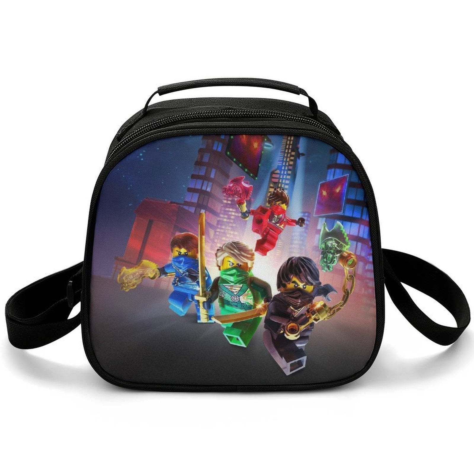Season Ninjago Portable Insulated Lunch Bag Lunch Box Unisex Reusable ...