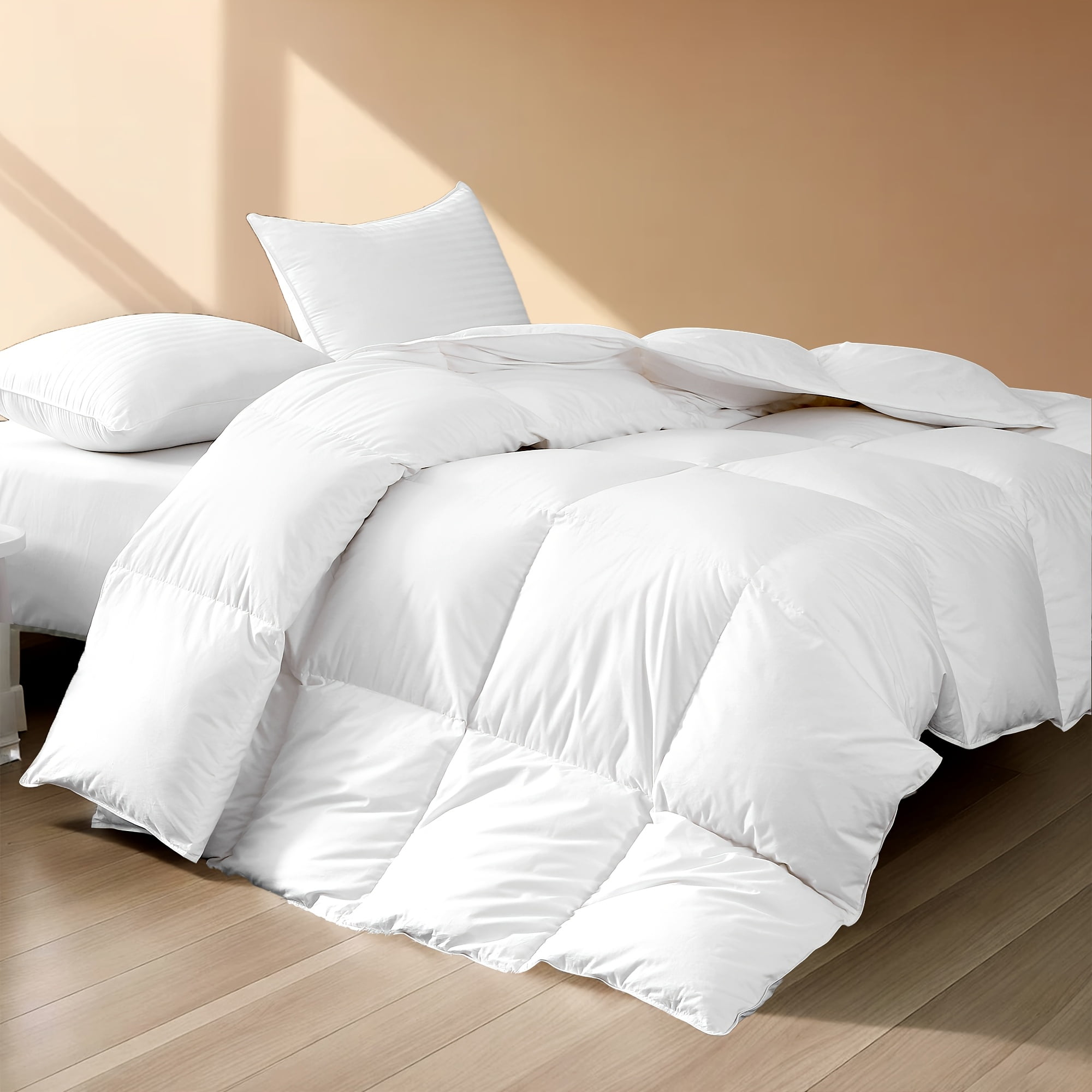 All Season White Goose Down Comforter | Natural Down Fill For Year ...