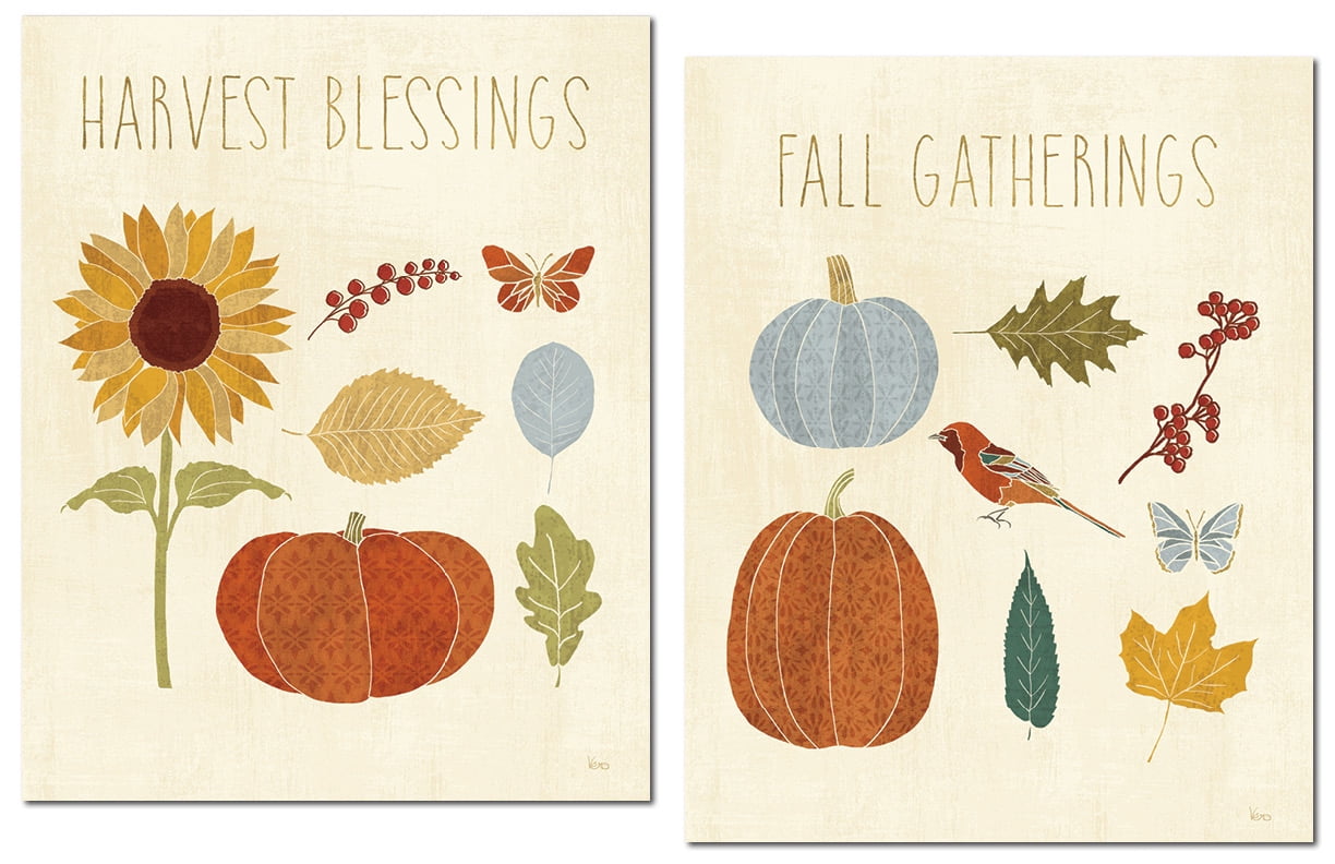 Seasonal Autumn "Harvest Blessing" and "Fall Gatherings" Set by ...