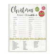 Seasonal Christmas Word Scramble Activity Winter Holiday 13 in x 19 in ...