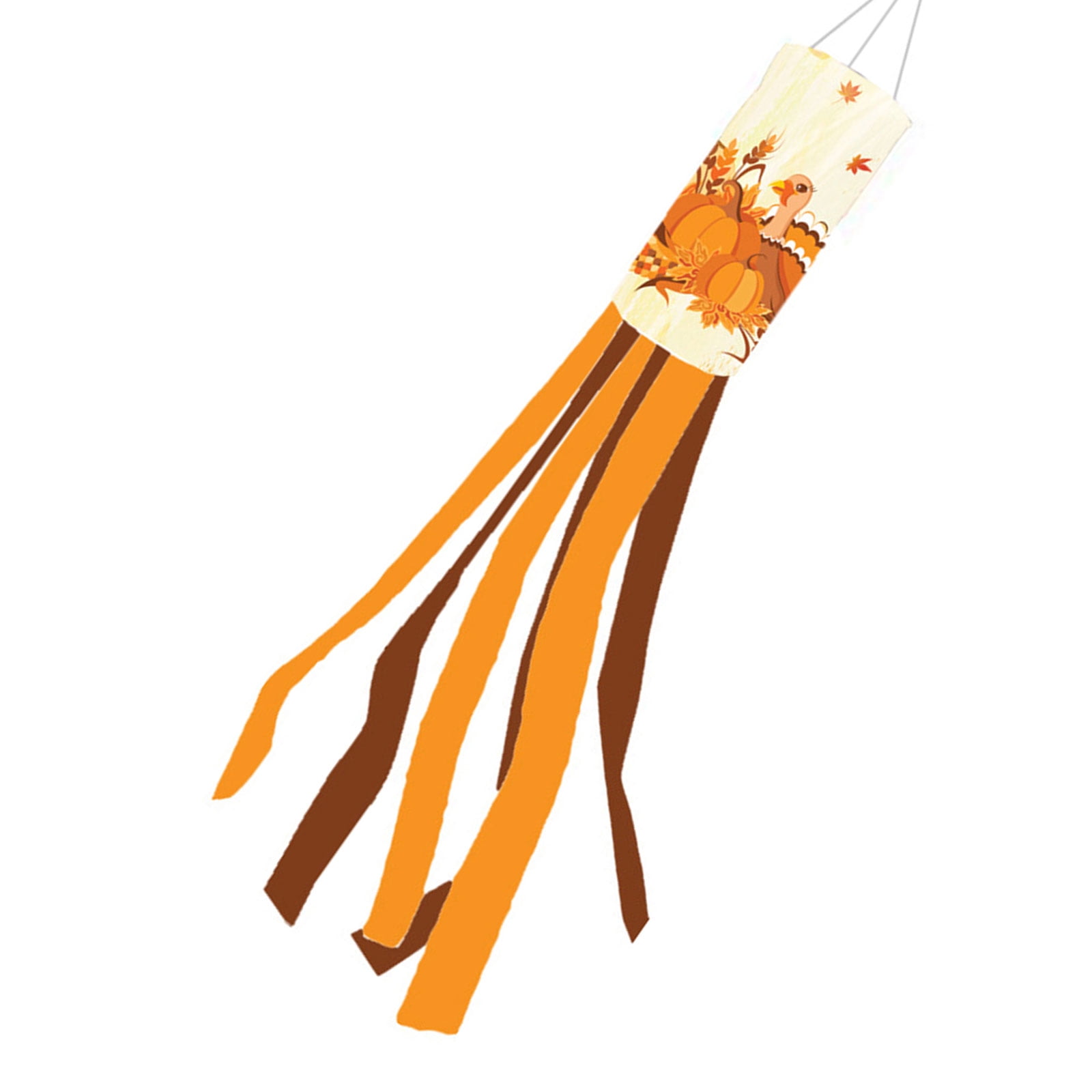 Seasonal Fall Thanksgiving 28inch Windsock, Fade Resistant Outdoor Home ...