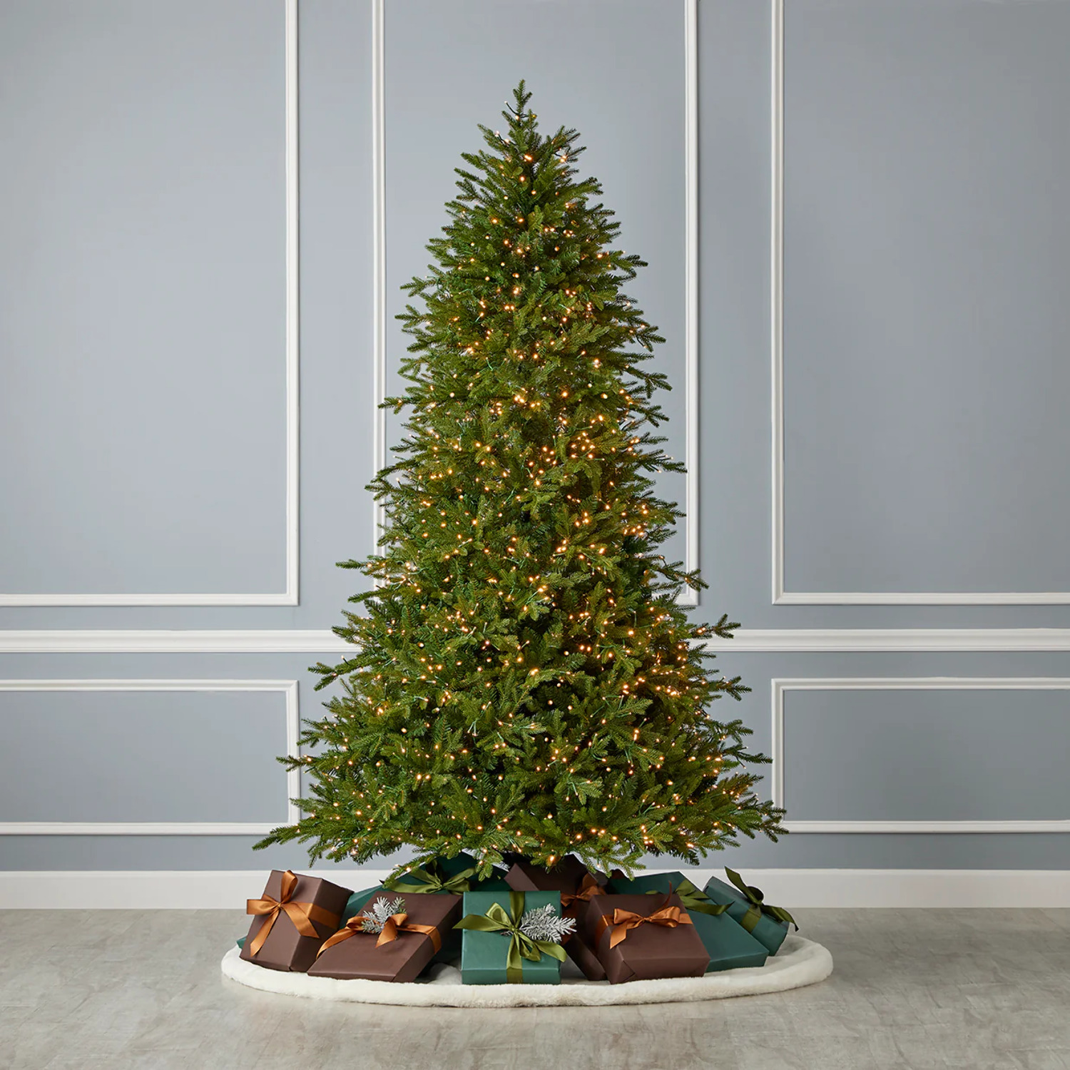Costway 3Ft Pre-Lit Fiber Optic PVC Christmas Tree Tabletop Plastic ...