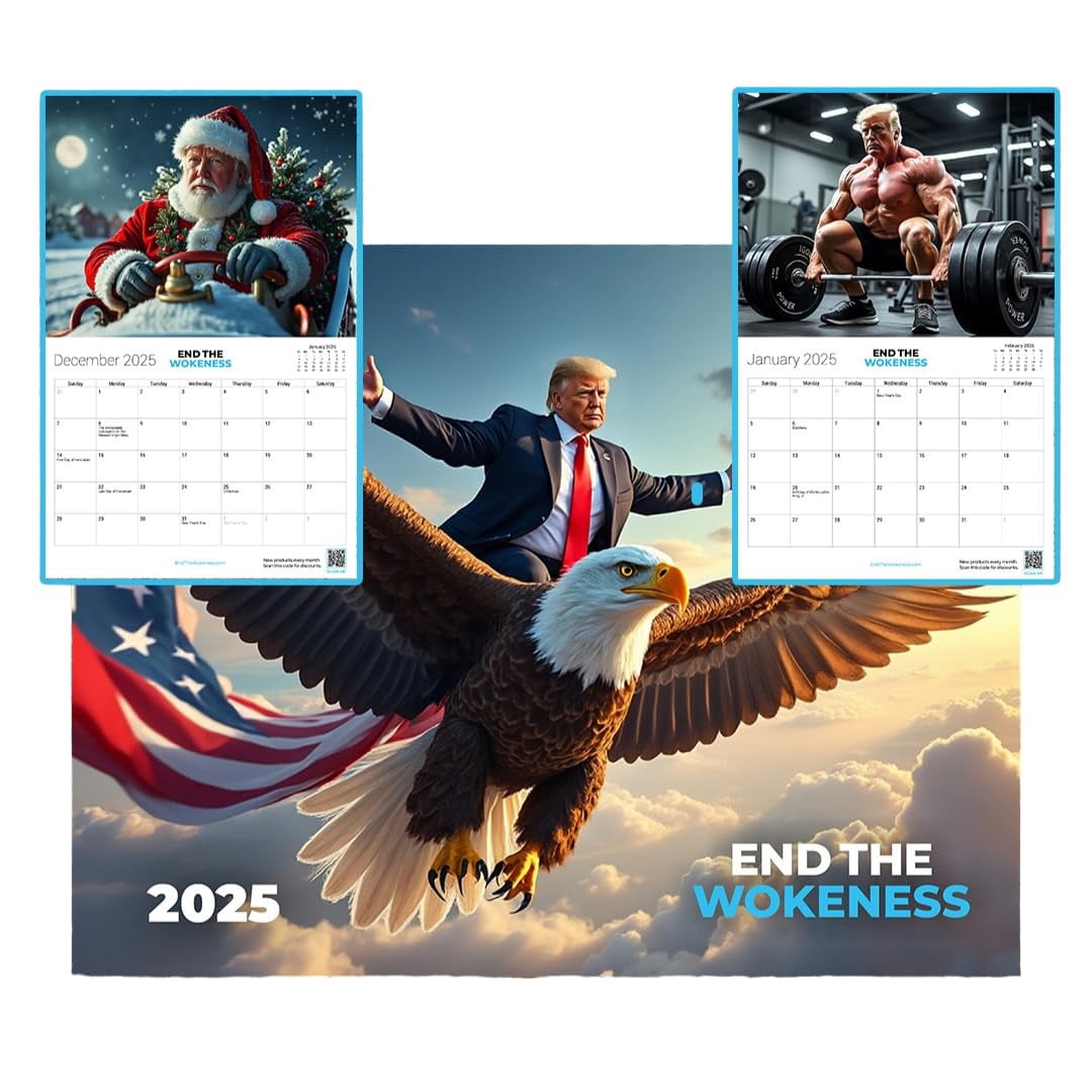 Seasonal Offers 2025 Trump Wall Calendar Trump Merchandise – Iconic ...