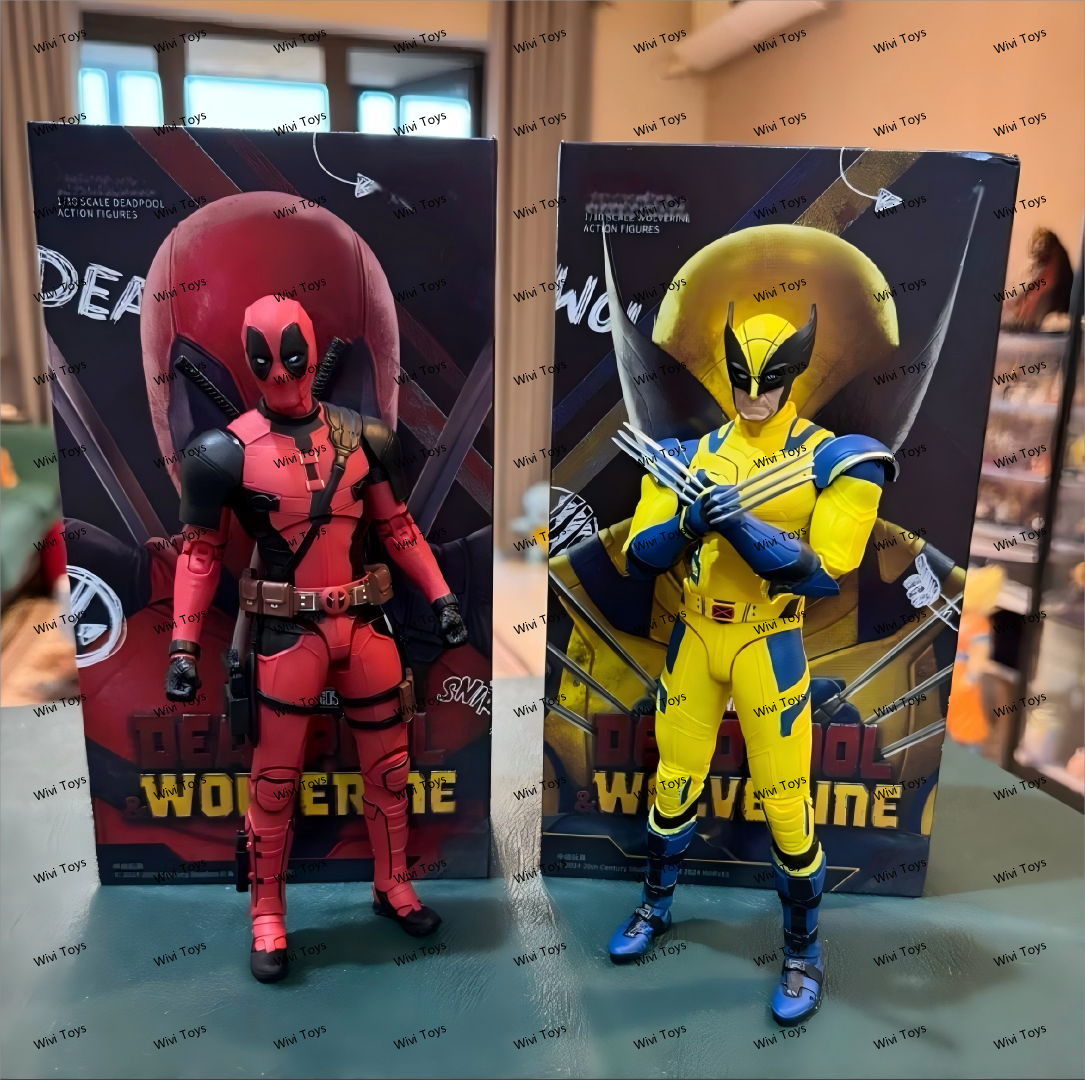 7 Inch Dead Pool & Wolverine Action Figures with Lots of Accessories ...