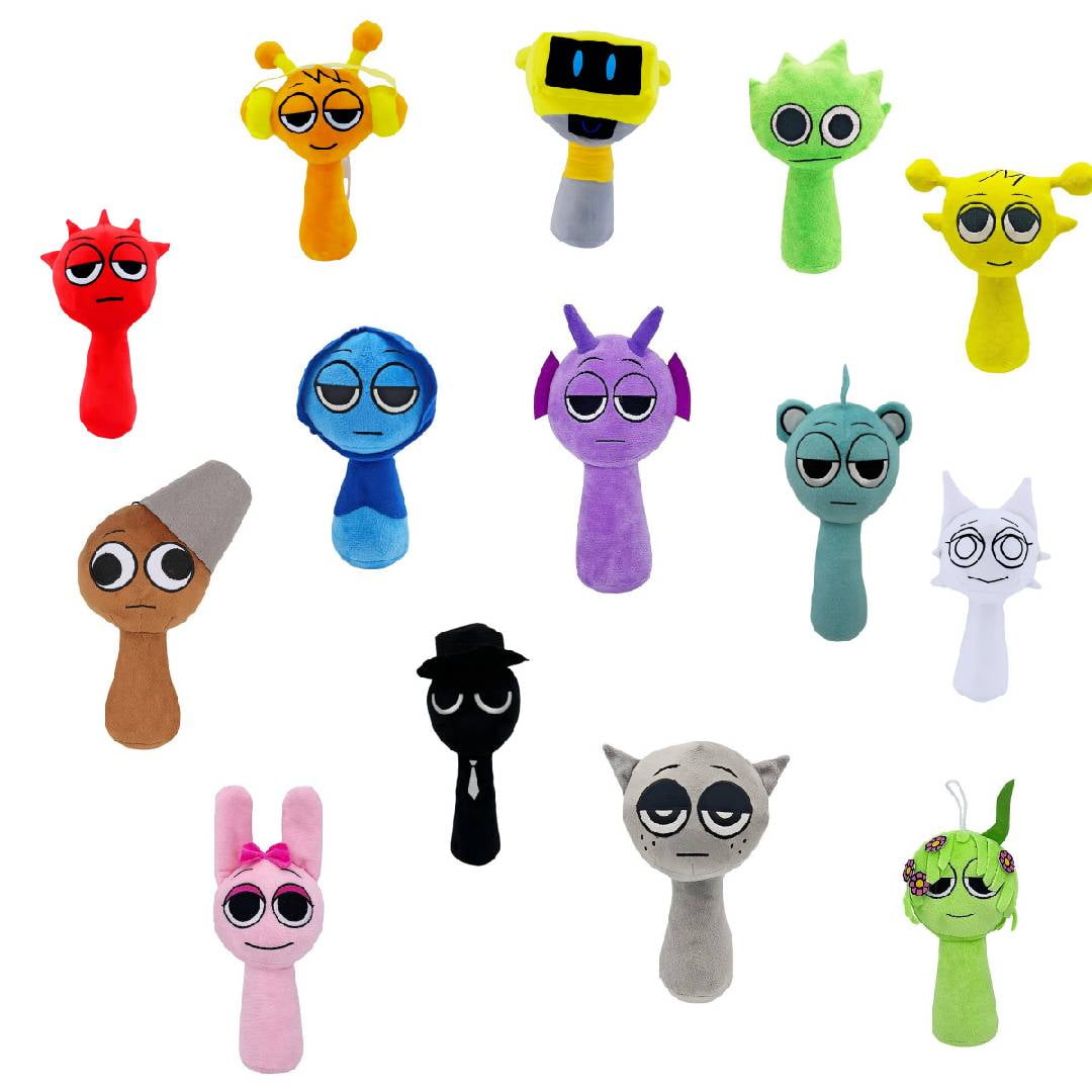 Seasonal Offers Mystery Box 2-Inch Plush 10 Pack - Sprunki Plush ...