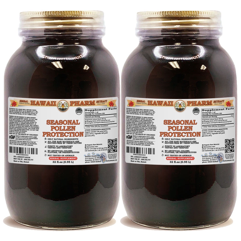 Seasonal Pollen Protection Tincture, Butterbur (Petasites Hybridus ...