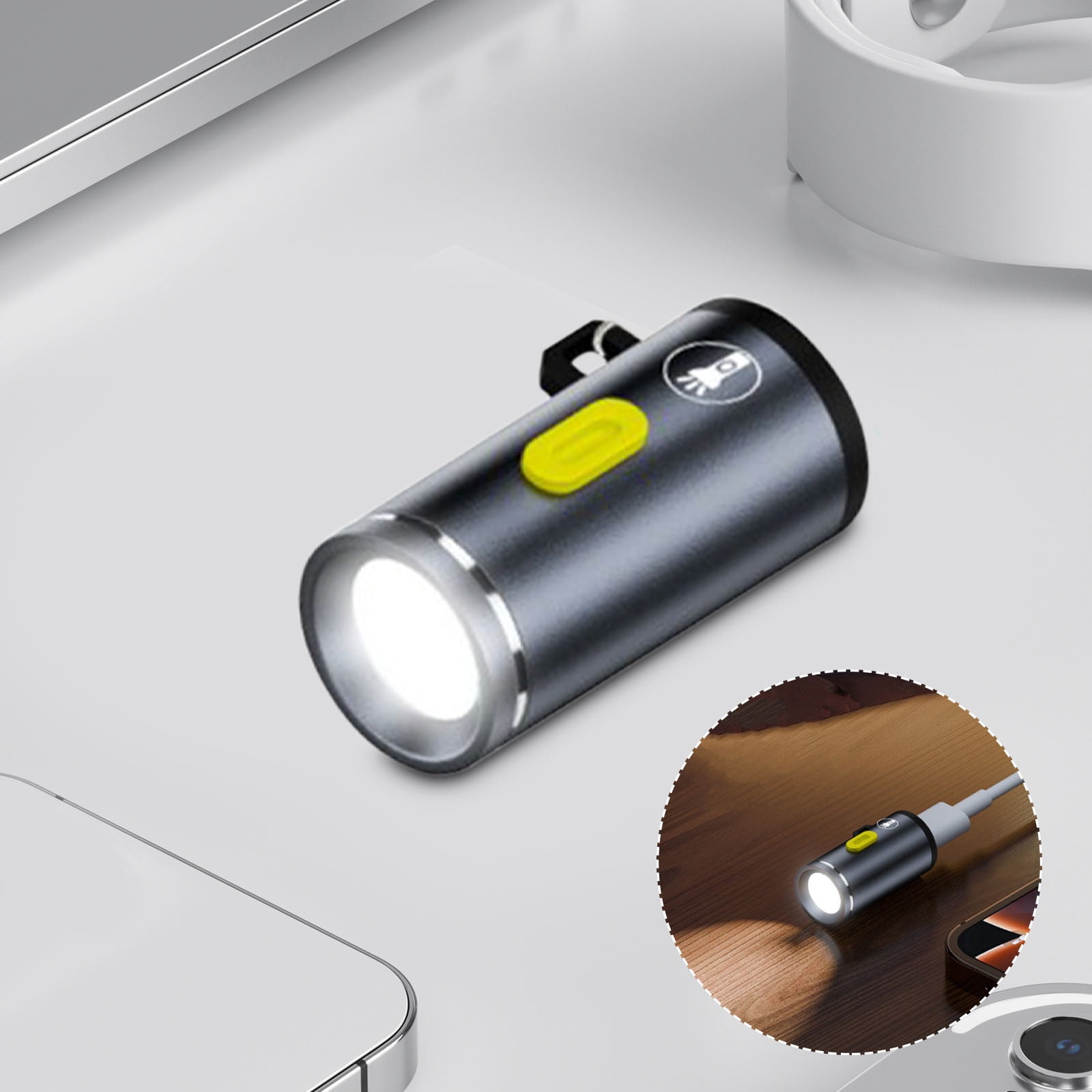 Seasonal Sale, Vsgery Portable Mini Flashlight, Emergency Light, LED ...