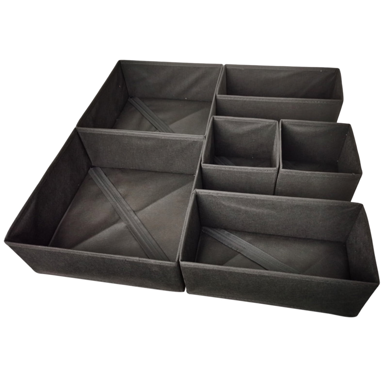 Seasonal Savings, 6-piece Foldable Drawer Wardrobe Storage Box, 6 ...