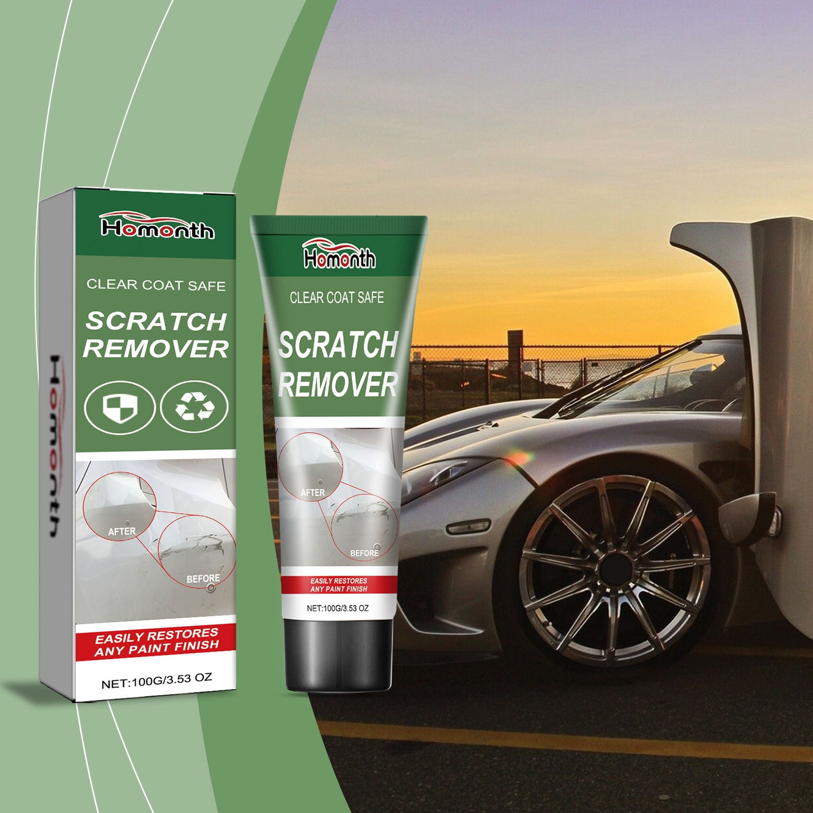 Seasonal Savings, Car Scratch Remover, Polishing Wax, Scratch Repair ...