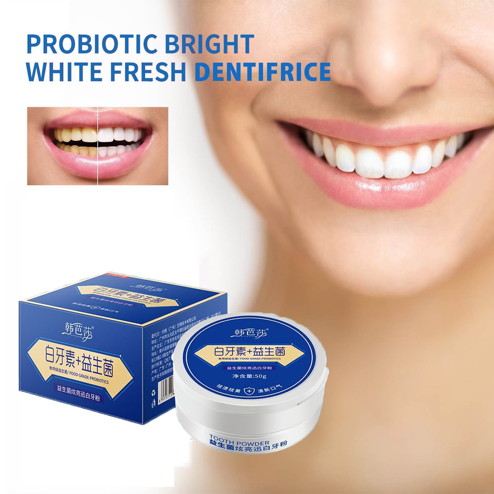 Seasonal Savings, Glossy White Toothpowder for Stain Removal & Bad ...