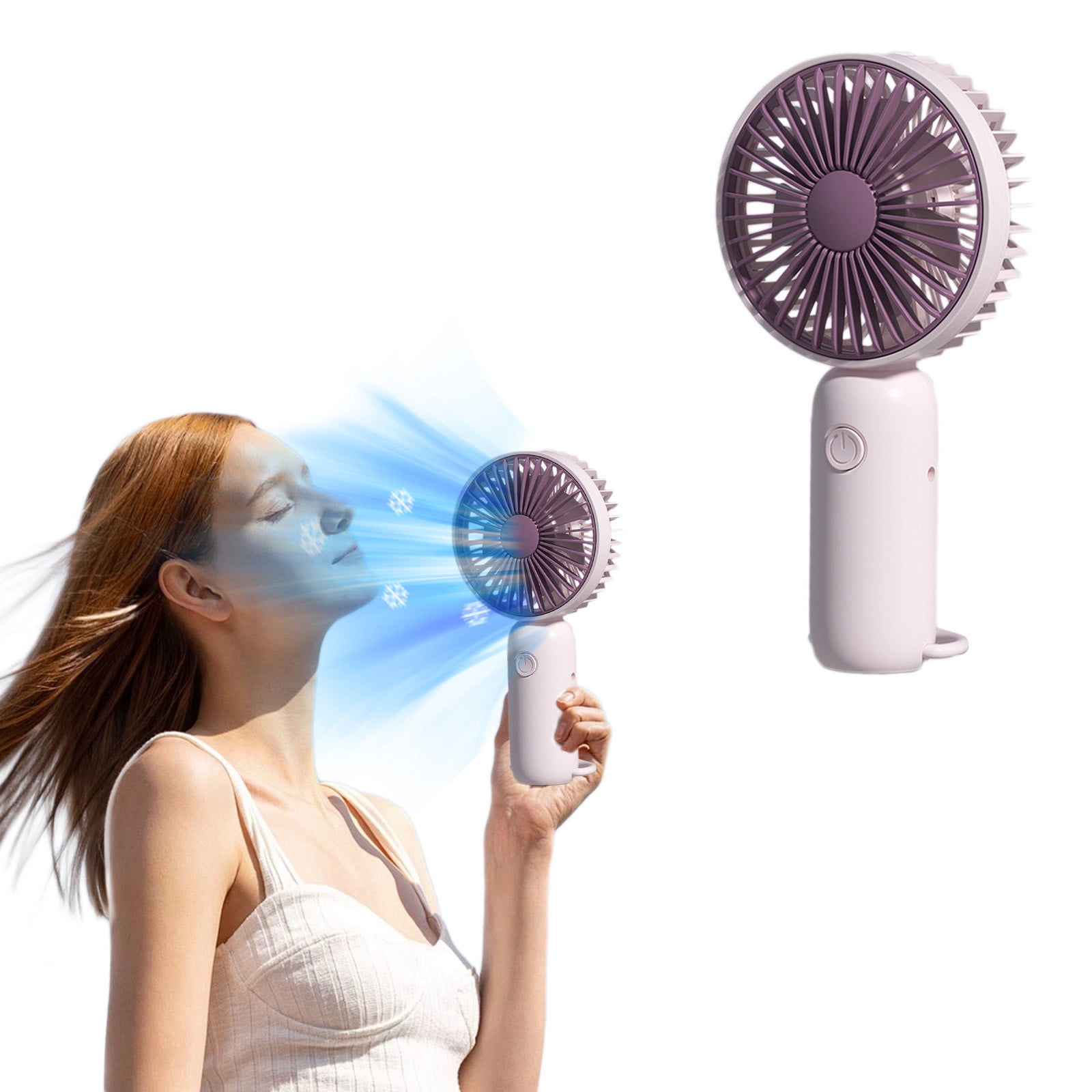 Seasonal Savings, Handheld Small Fan,Mini Portable Fan,Desktop Small ...