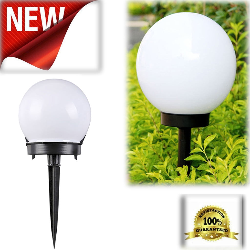 Seasonal Savings, Solar-Powered LED Garden/Yard Ball Lights,Decorative ...