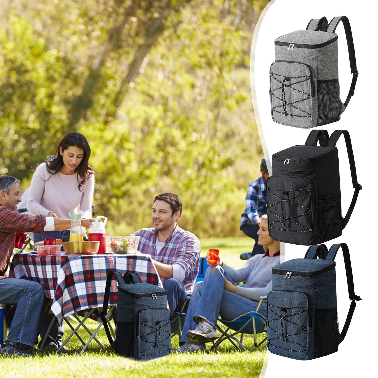 Seasonal Savings, Travel Backpack with Lunch Box, Extra Large Backpack ...