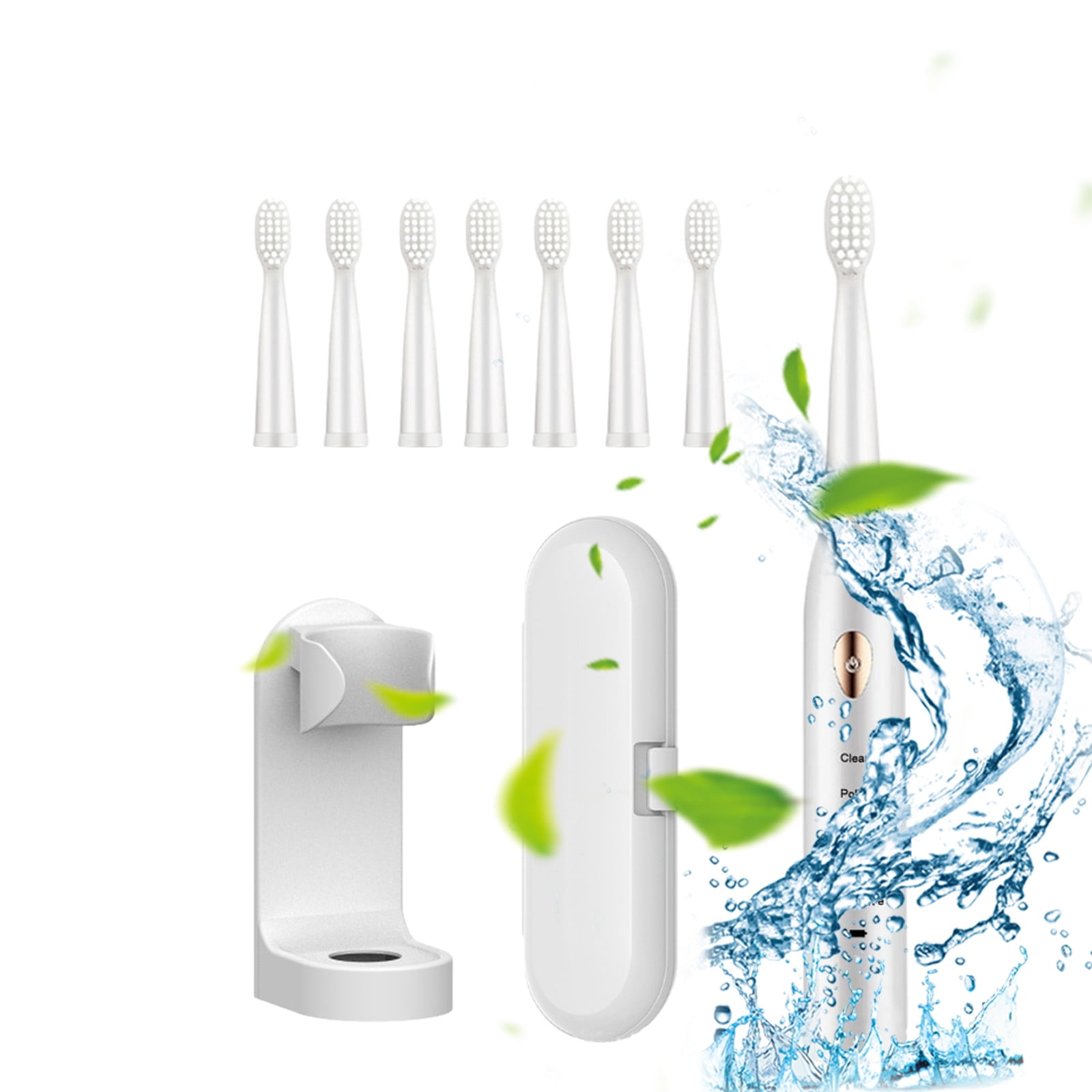 Seasonal Savings, Upgraded Electric Toothbrush, 8 - Head, 5 - Mode ...