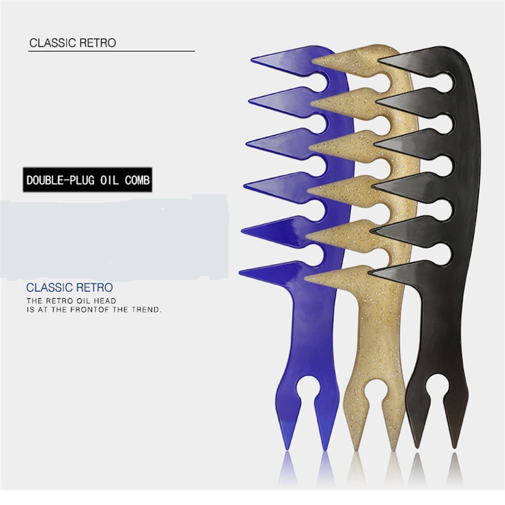 Seasonal Savings, Wide-tooth Men’s Style Comb, Big Back Texture Comb ...