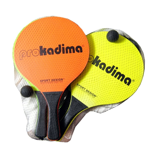 Seasonal Supply Co. Neon Pro Kadima Paddle Ball Set for Outdoor Beach ...