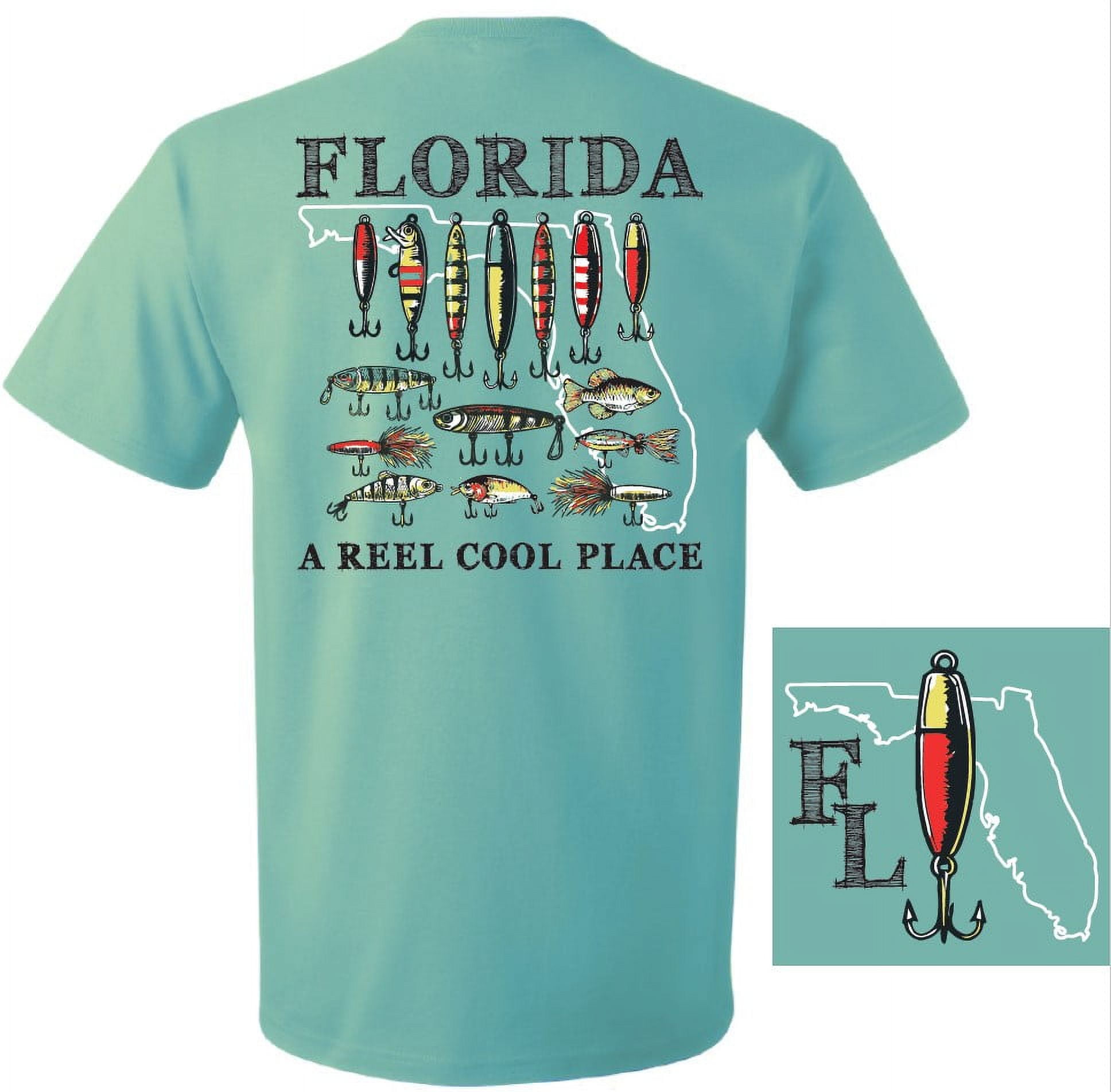 Seasonal Supply Company 100% Cotton Short Sleeve Florida Souvenir ...