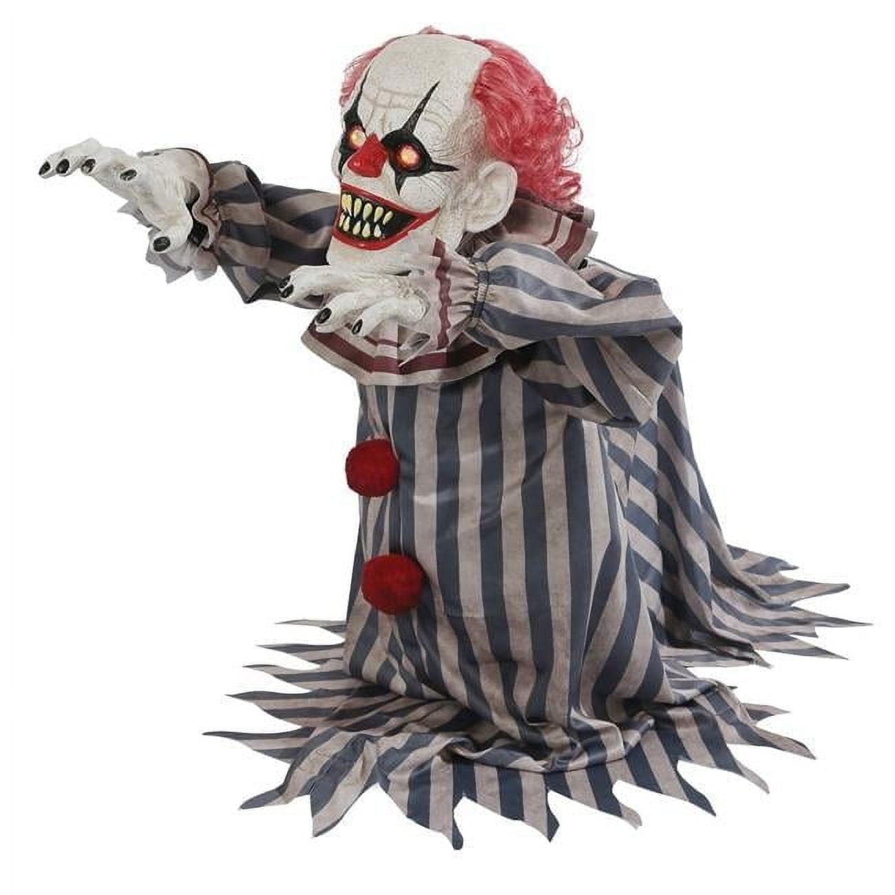 Seasonal Visions 18 in. Animated Jumping Clown Prop - Walmart.com