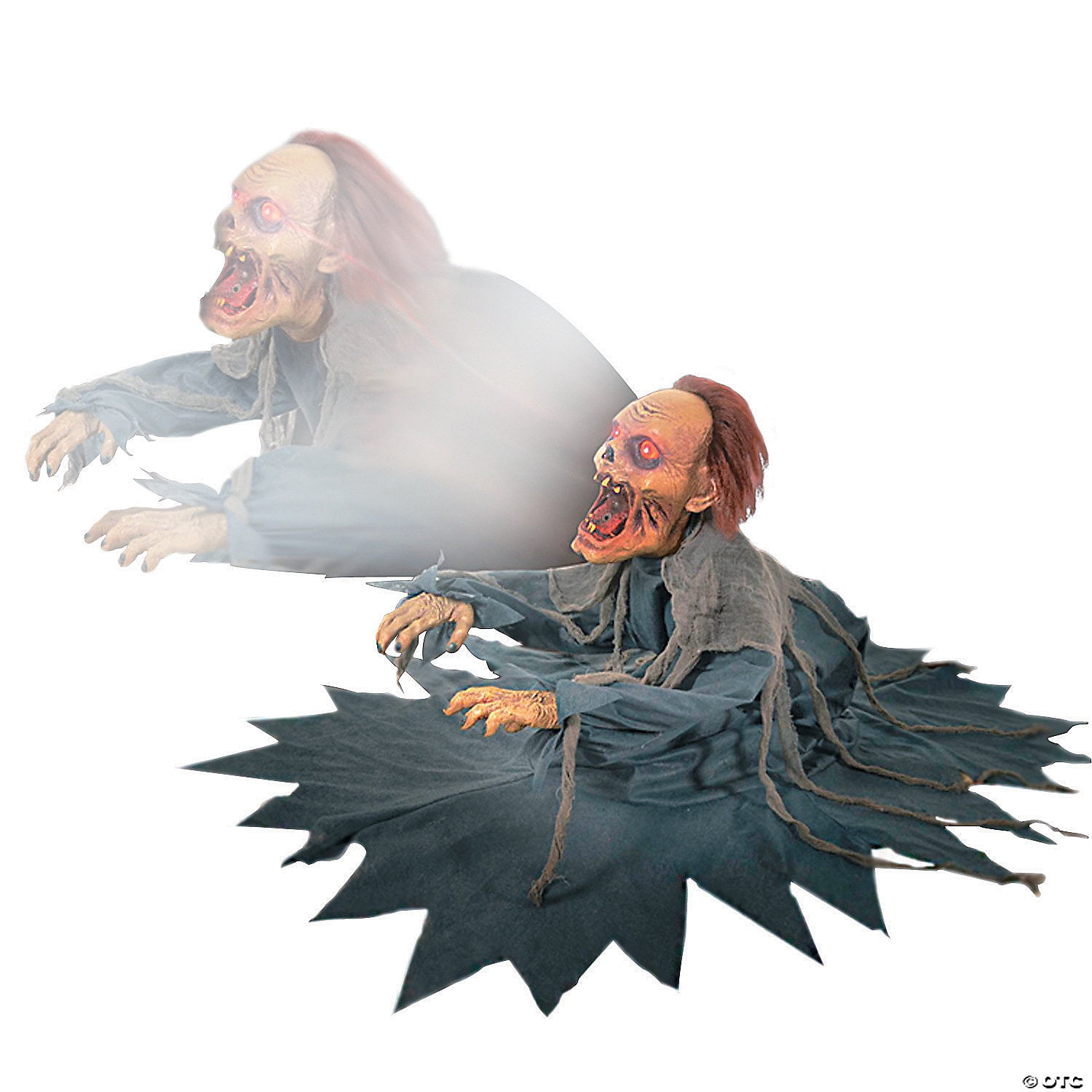 Seasonal Visions 23" Lunging Zombie Reaper Animated Halloween ...