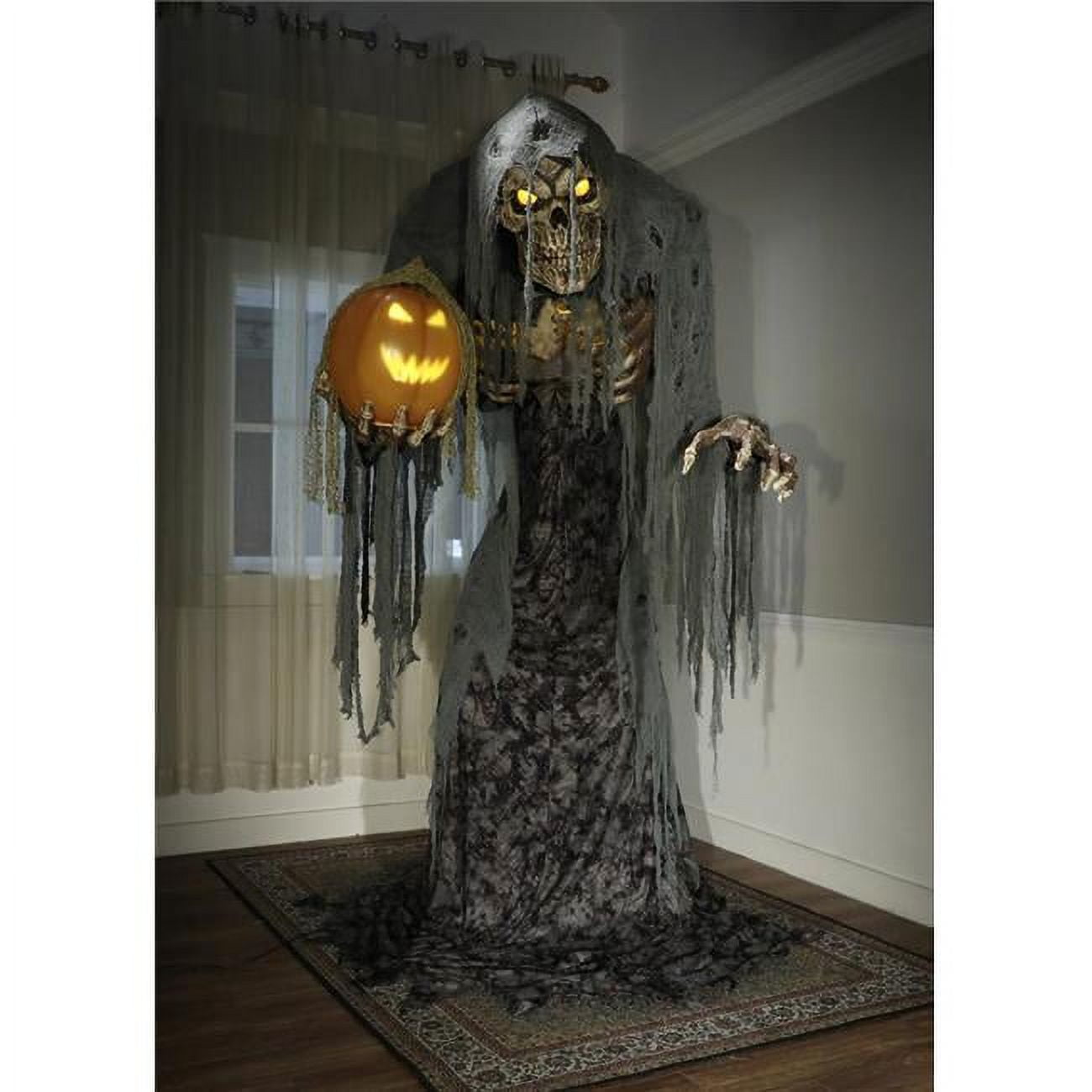 Seasonal Visions 7 ft. Jack Stalker Animated Halloween Decoration ...