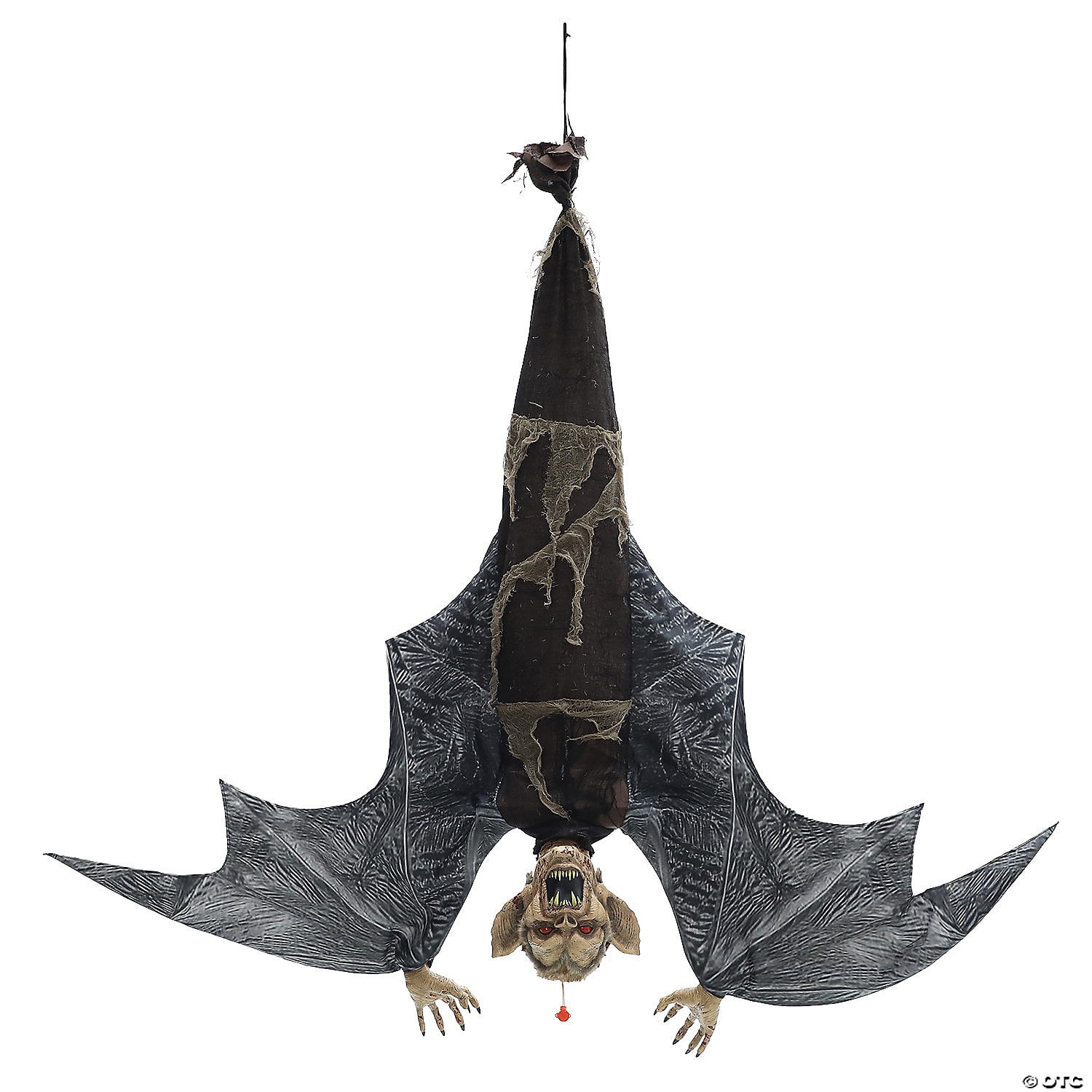 Seasonal Visions MR123901 46 in. Menacing Hanging Bat - Walmart.com