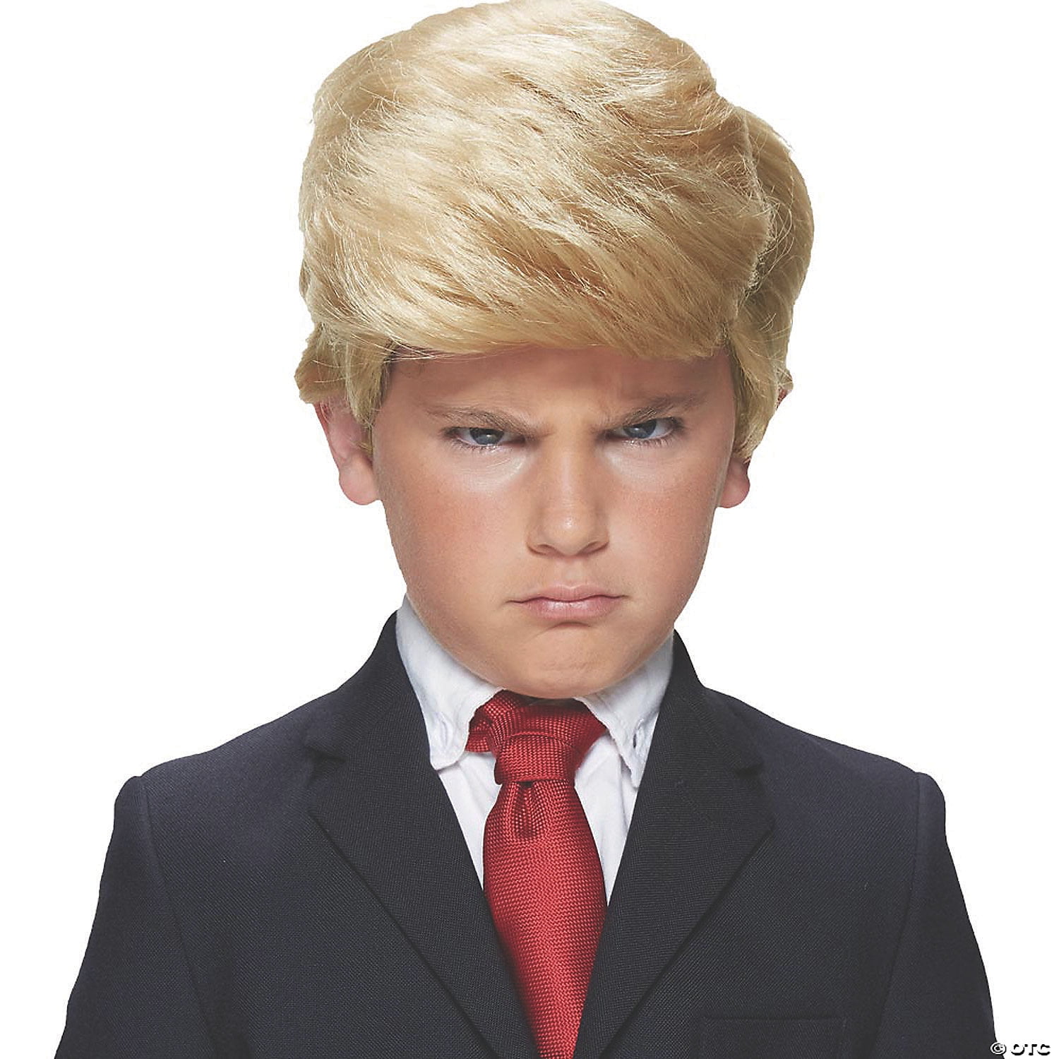 Kid's Orange Comb Over Wig - Walmart.com
