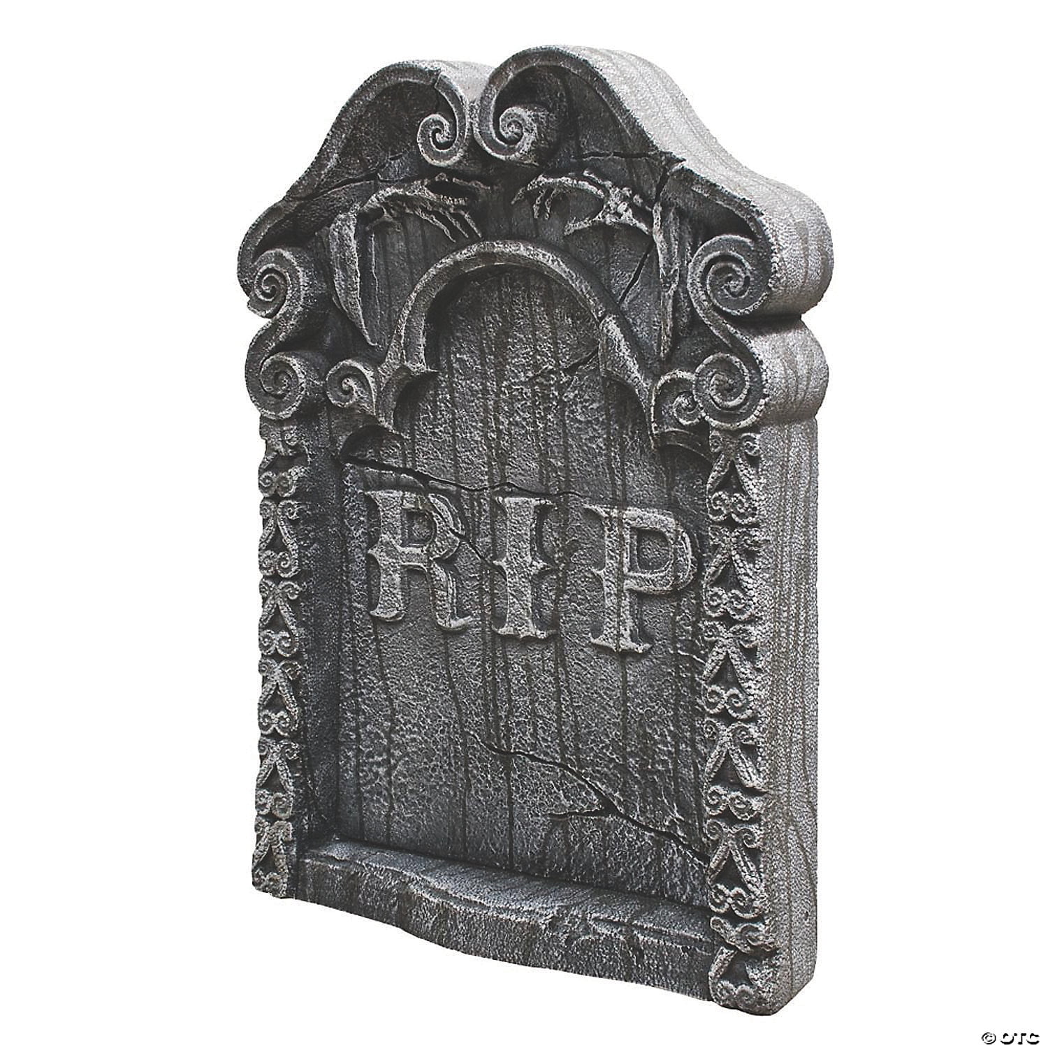 Seasonal Visions Tombstone RIP Halloween Decoration - 30 in x 22 in ...