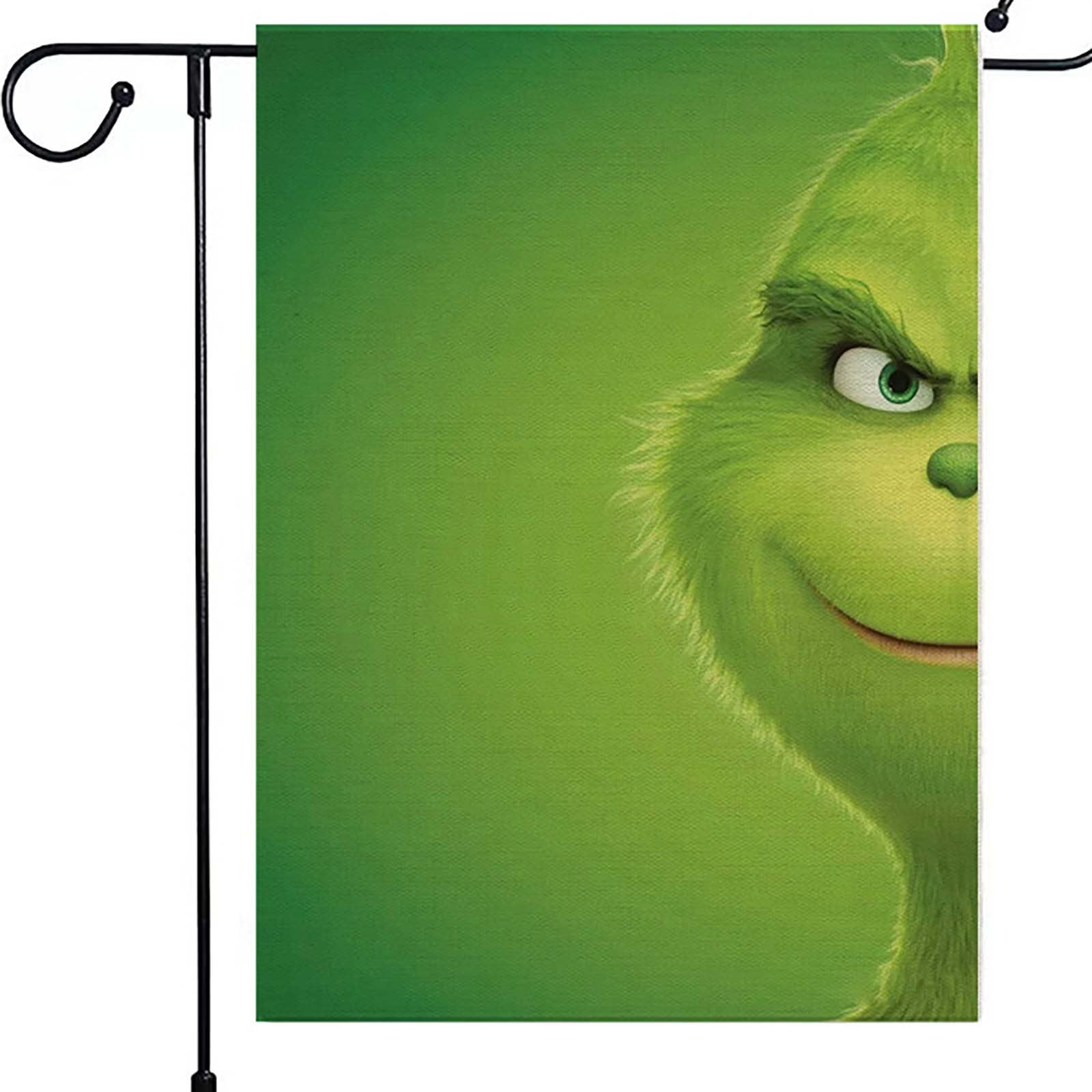 Seasonal offers The grinch Christmas Decorations Christmas Garden Flag ...