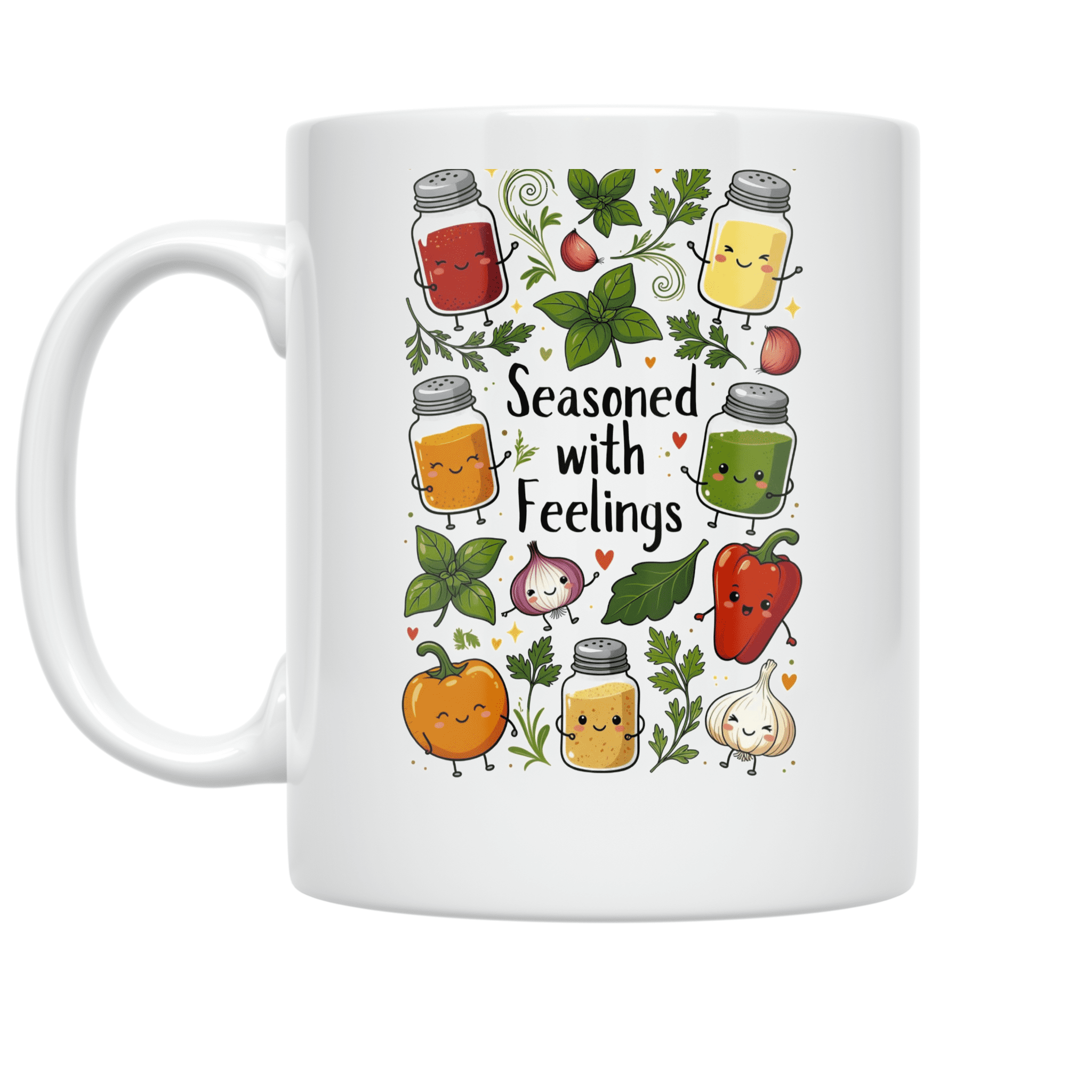 Seasoned With Feelings - Home Chef - 11 oz Ceramic Coffee Mug - Walmart.com