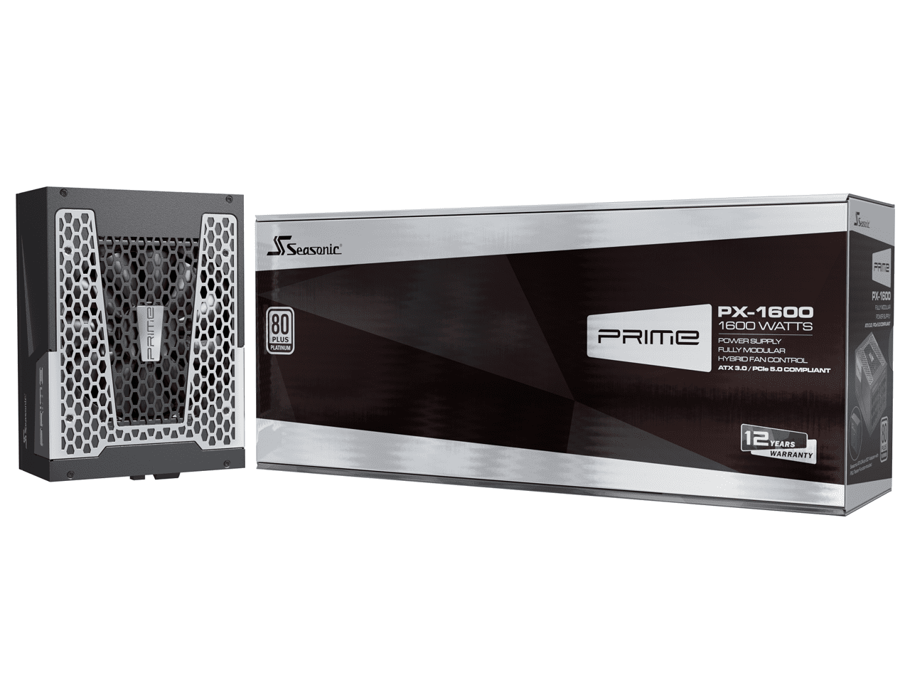 Seasonic PRIME PX-1600, 1600W 80+ Platinum, ATX 3.0 & PCIe 5.0 Ready ...