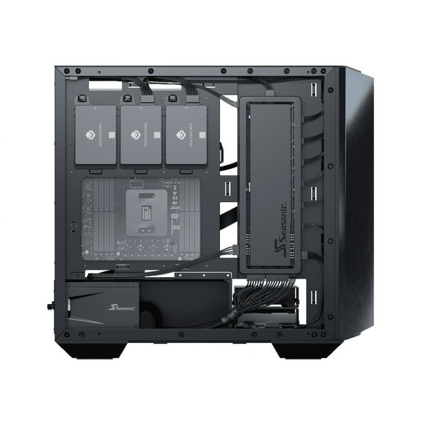 Seasonic SYNCRO Q704 Mid-Tower Case with SYNCRO DGC-750, 750W 80+ Gold ...