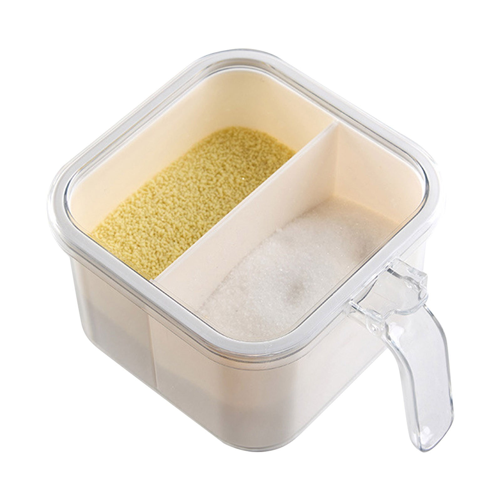 Seasoning Bottle 4 Compartment Seasoning Dispenser Container Grid ...