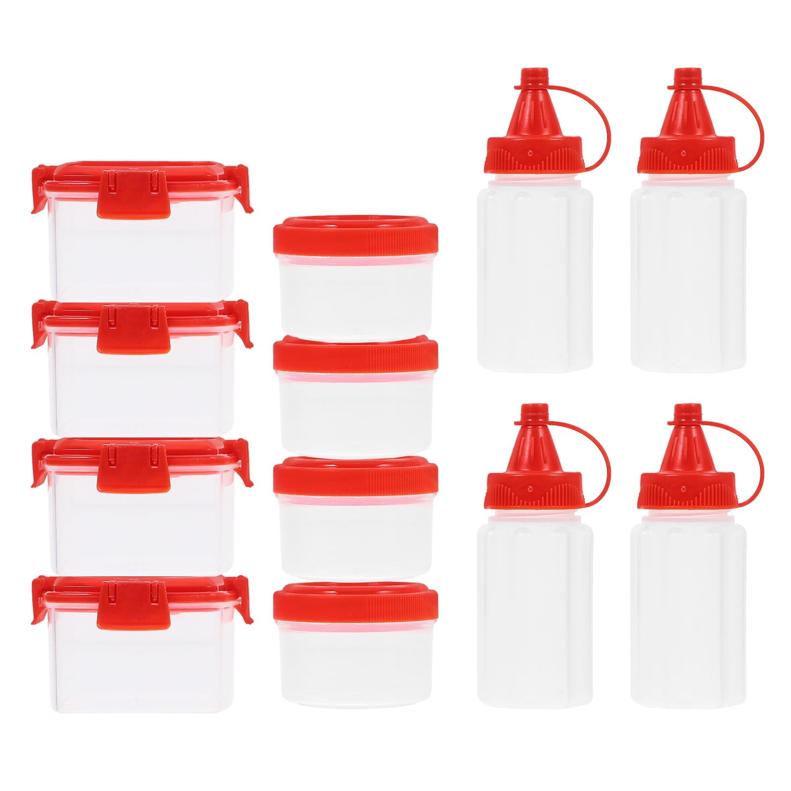 Seasoning Box Set Picnic Sauce Boxes Mini Containers Squeeze Bottle ...