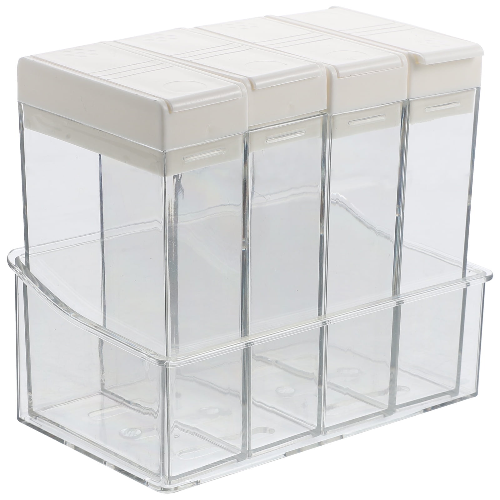 Seasoning Box Transparent Design Spice Jars Picnic Salt Shakers Outdoor ...