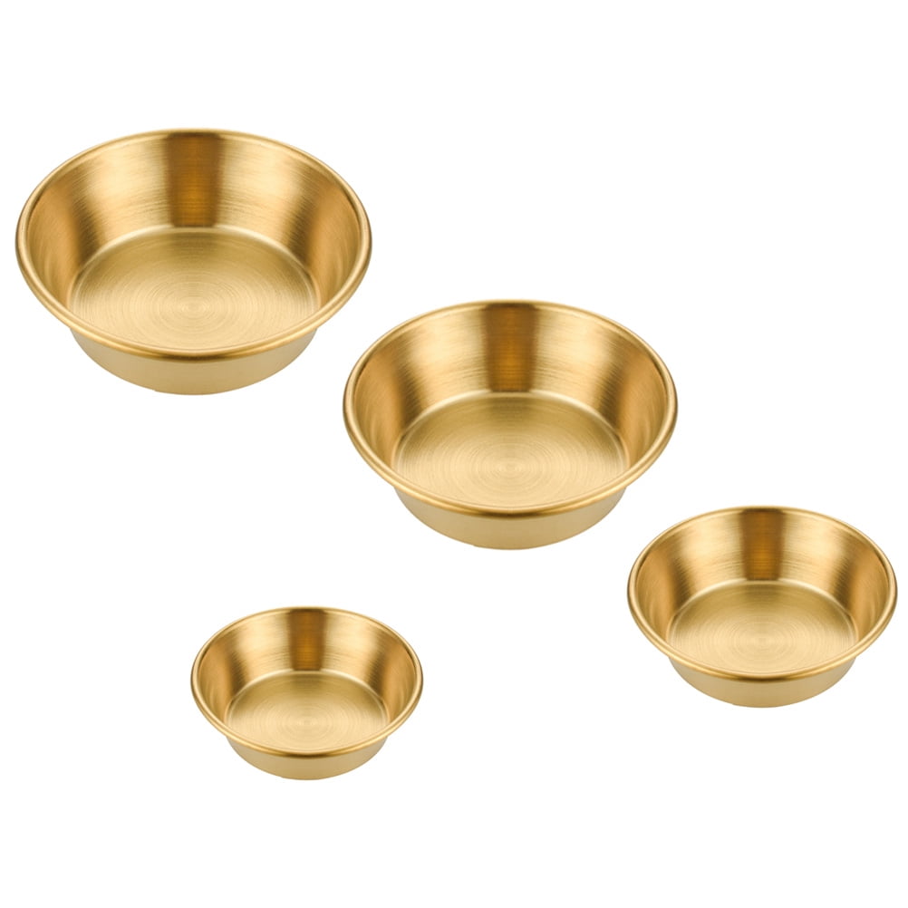 Seasoning Dish Multipurpose Dip Dishes Stainless Steel Sauce Condiment ...