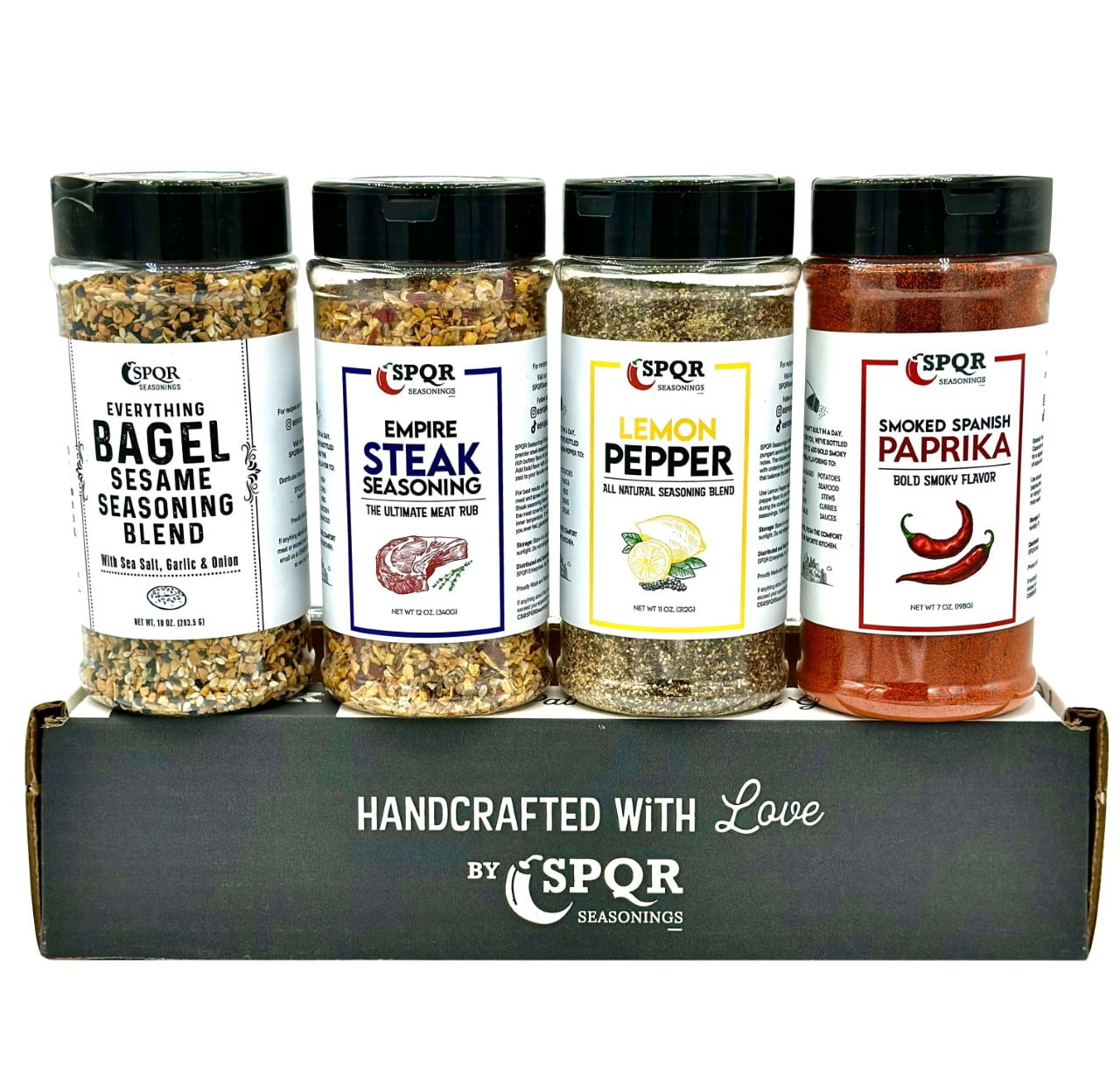 Seasoning Gift Set XL 4 Pack Spice Set over 2.5 Pounds of Gourmet ...