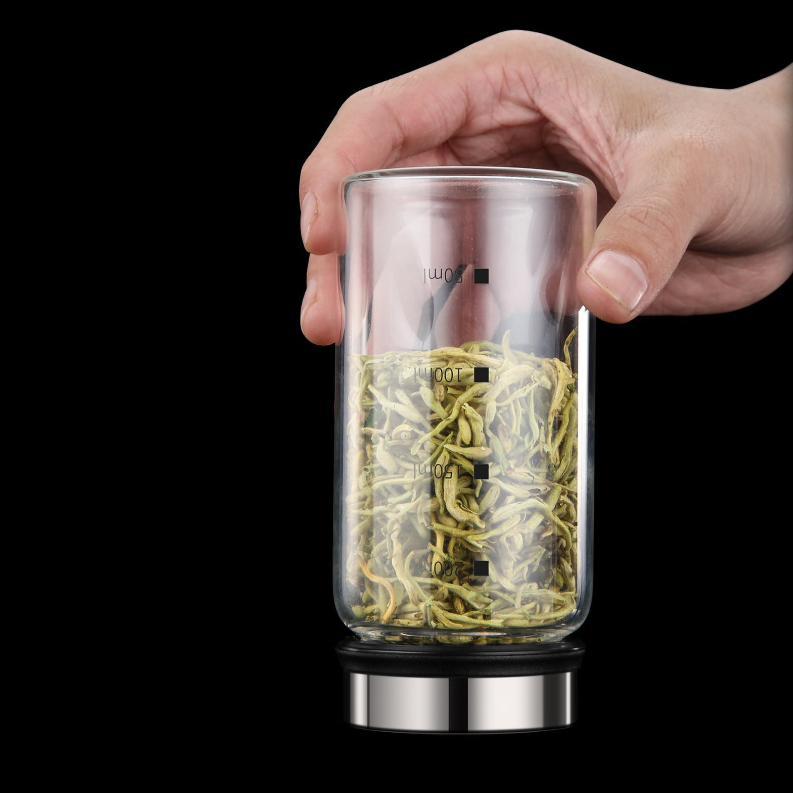 Seasoning Jar,Jars Kitchen Chili Jar With Scale 4 Spice Jars Salt ...