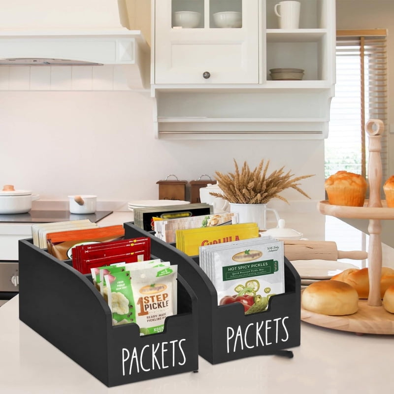Seasoning Packet Organizer, Pantry Organizer, Food Packet Storage ...
