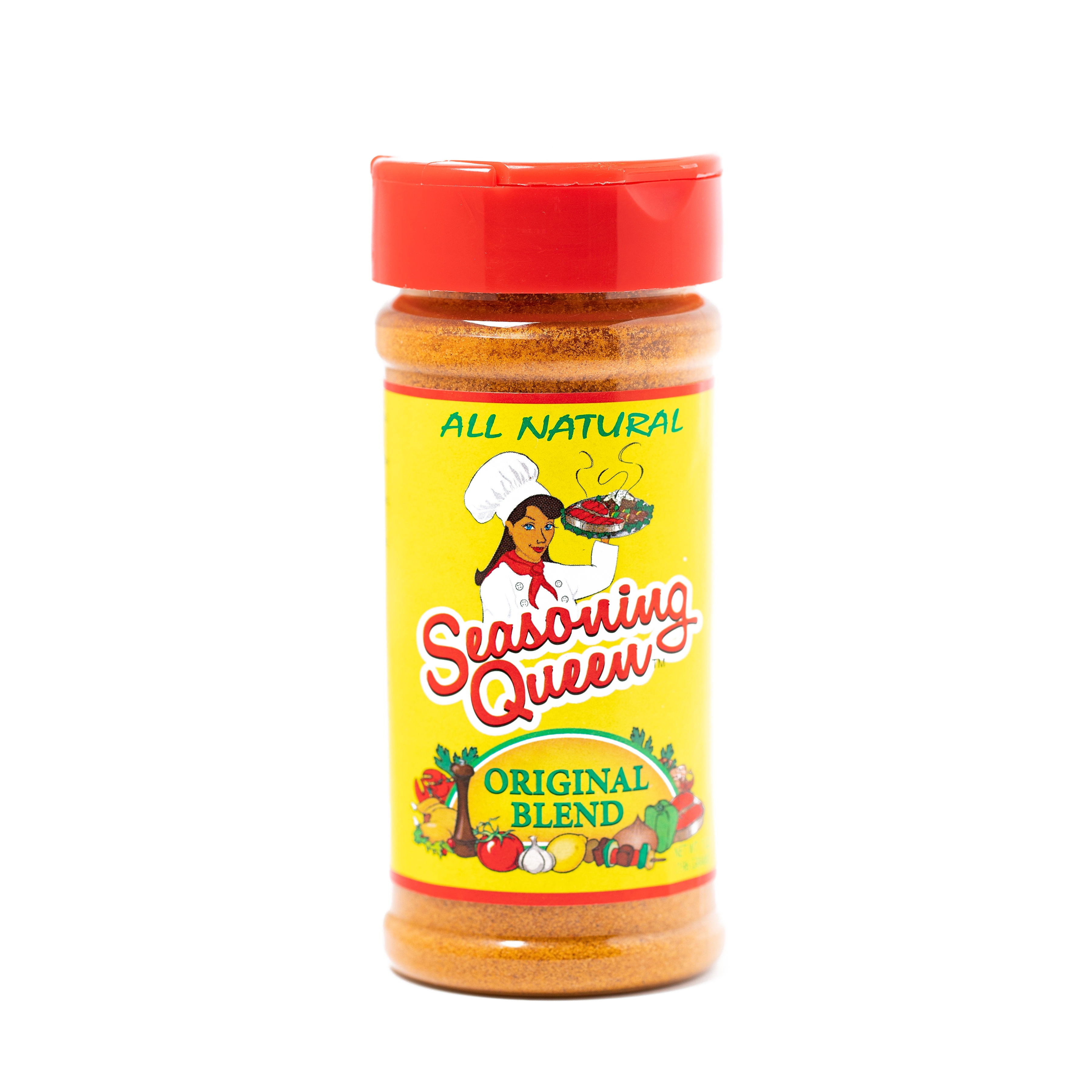 Seasoning Queen™ Original Blend, 100% Natural, Low Sodium, No MSG, 7oz ...