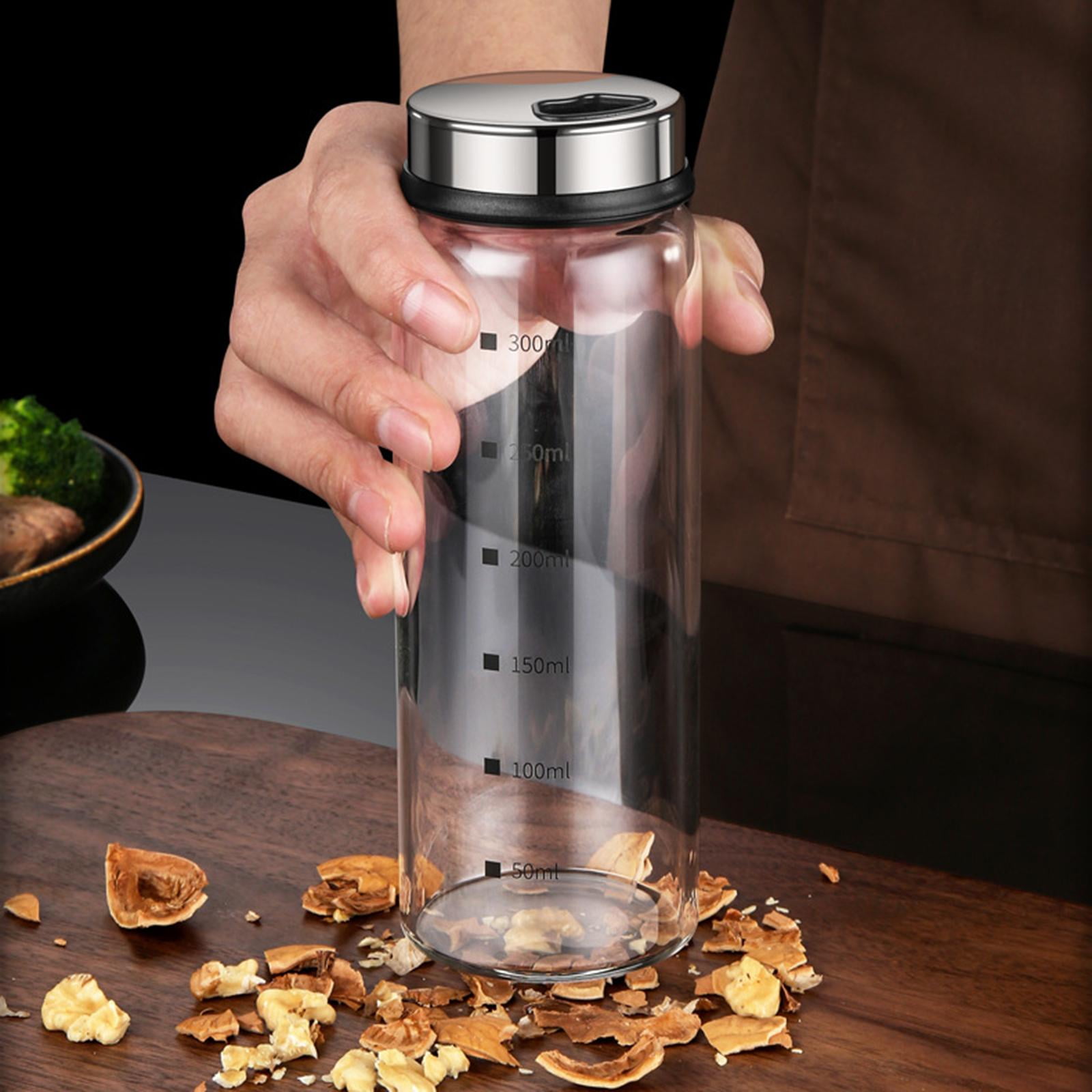 Seasoning Shaker with Rotating Cover Waterproof No Spillage Adjust Hole ...