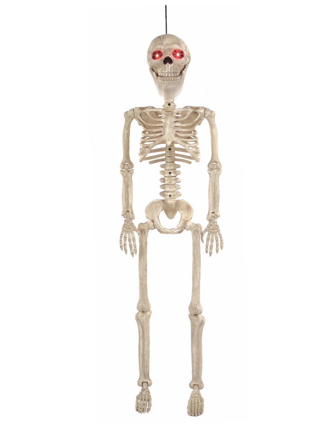 Seasons 36" Animated Posable Skeleton, Light Up Eyes and Sound with ...
