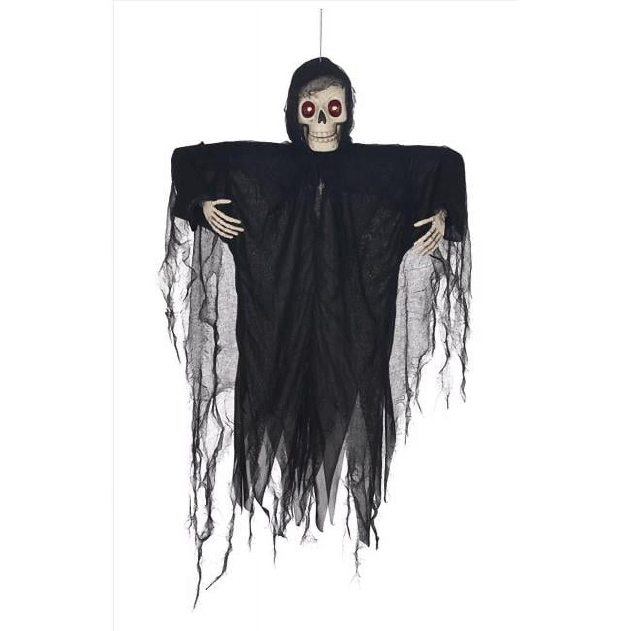 Seasons 39 in. Prelit Hanging Talking Ghoul Halloween Decor - Walmart.com