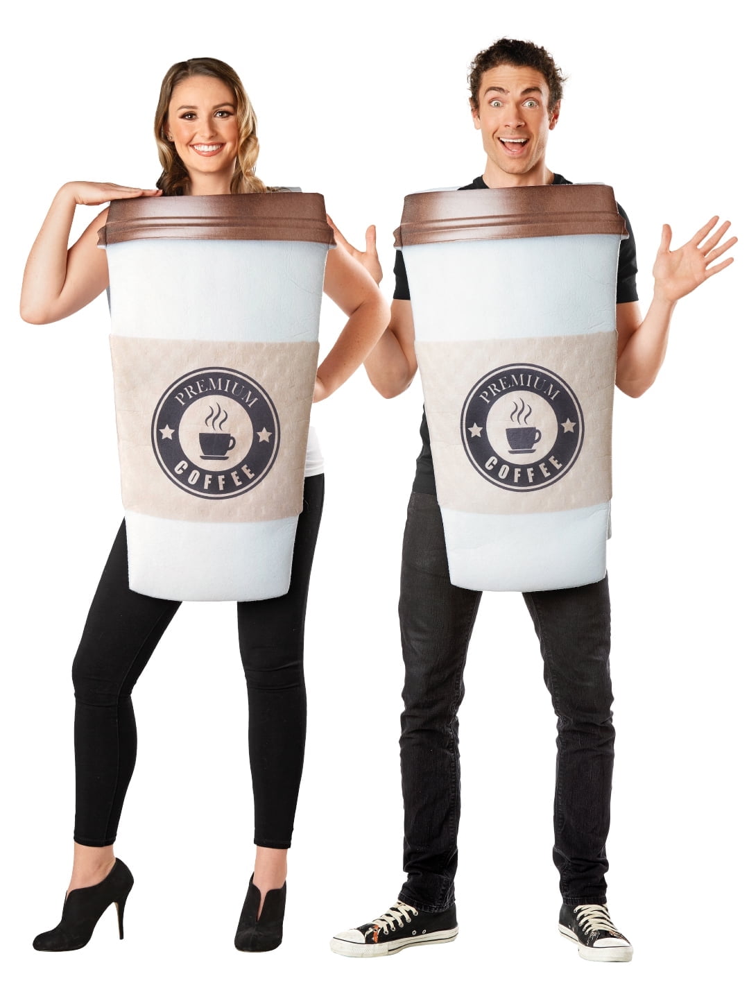 Seasons Adult Hot Coffee Halloween Costume, One Size - Walmart.com