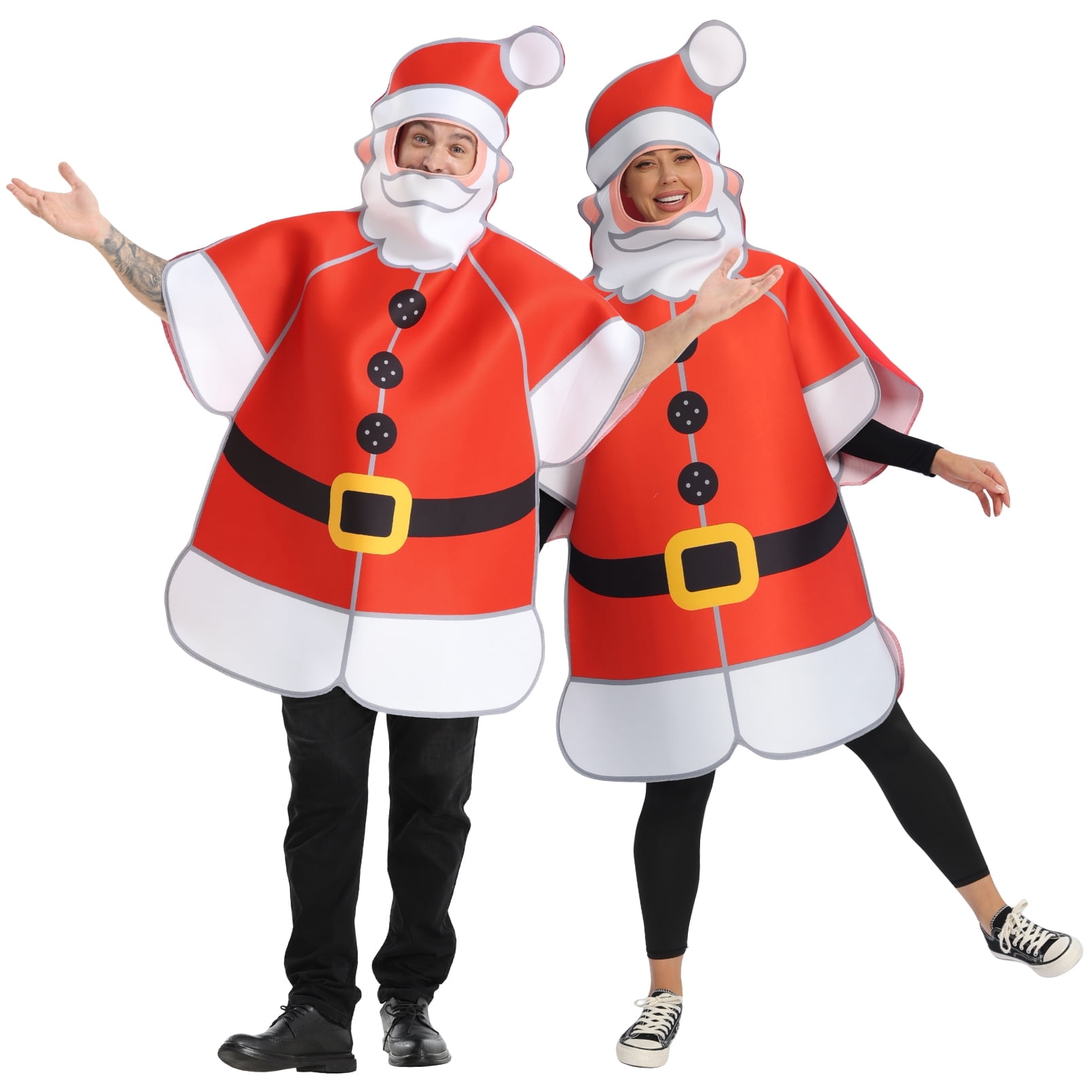 Seasons Adult Santa Claus Costume for Christmas Holiday Cosplay Party ...
