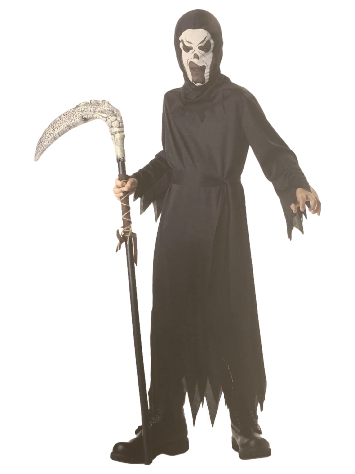 Seasons Boys Ghostly Ghoul Costume Robe & Mask Large (10-12) - Walmart.com