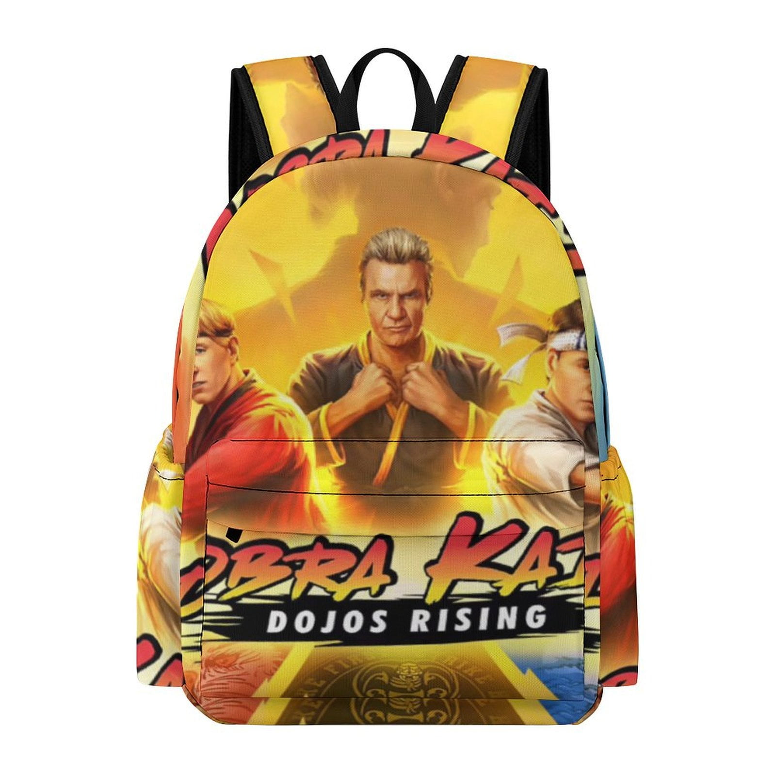 Seasons Cobra Kai Adjustable Backpack Student School Bag Bookbag Laptop ...