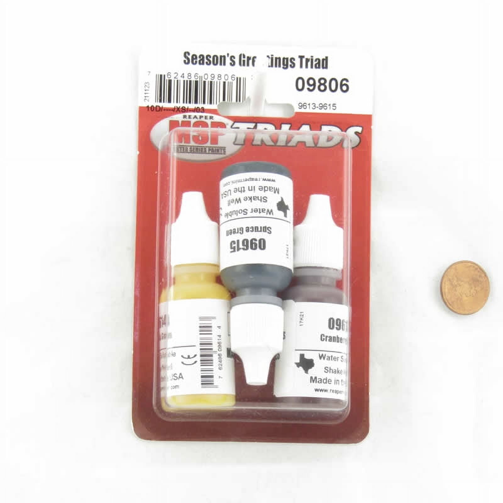 Seasons Greetings Triad (09613-09615) Acrylic Reaper Master Series ...