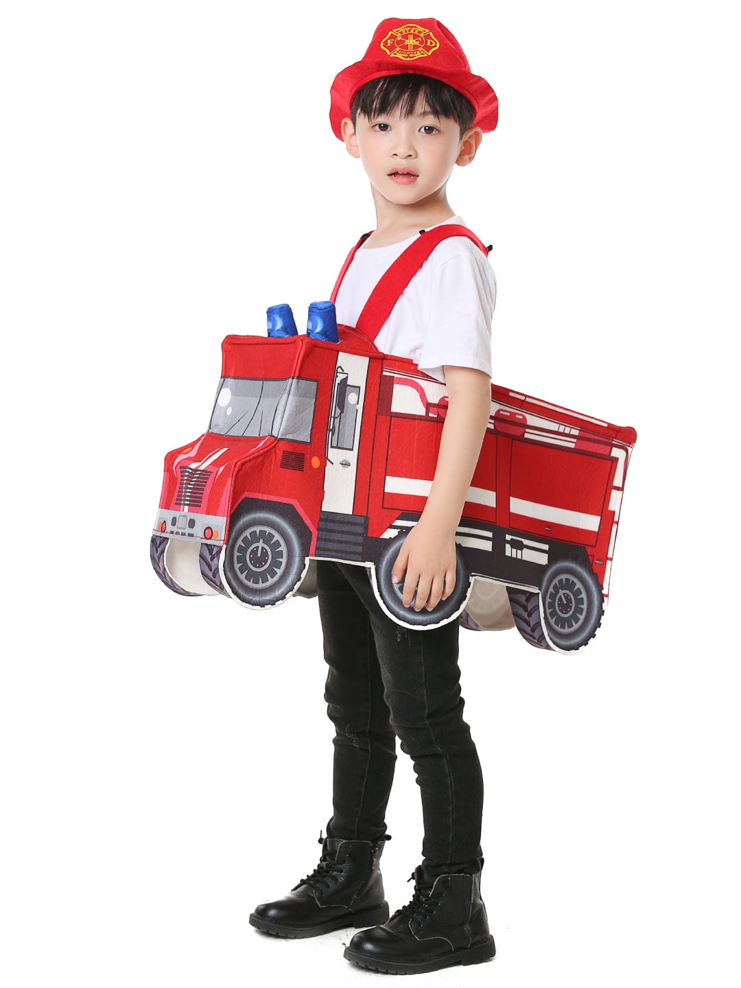 Seasons Kids Fire Truck Costume for Child 5-7 years - Walmart.com