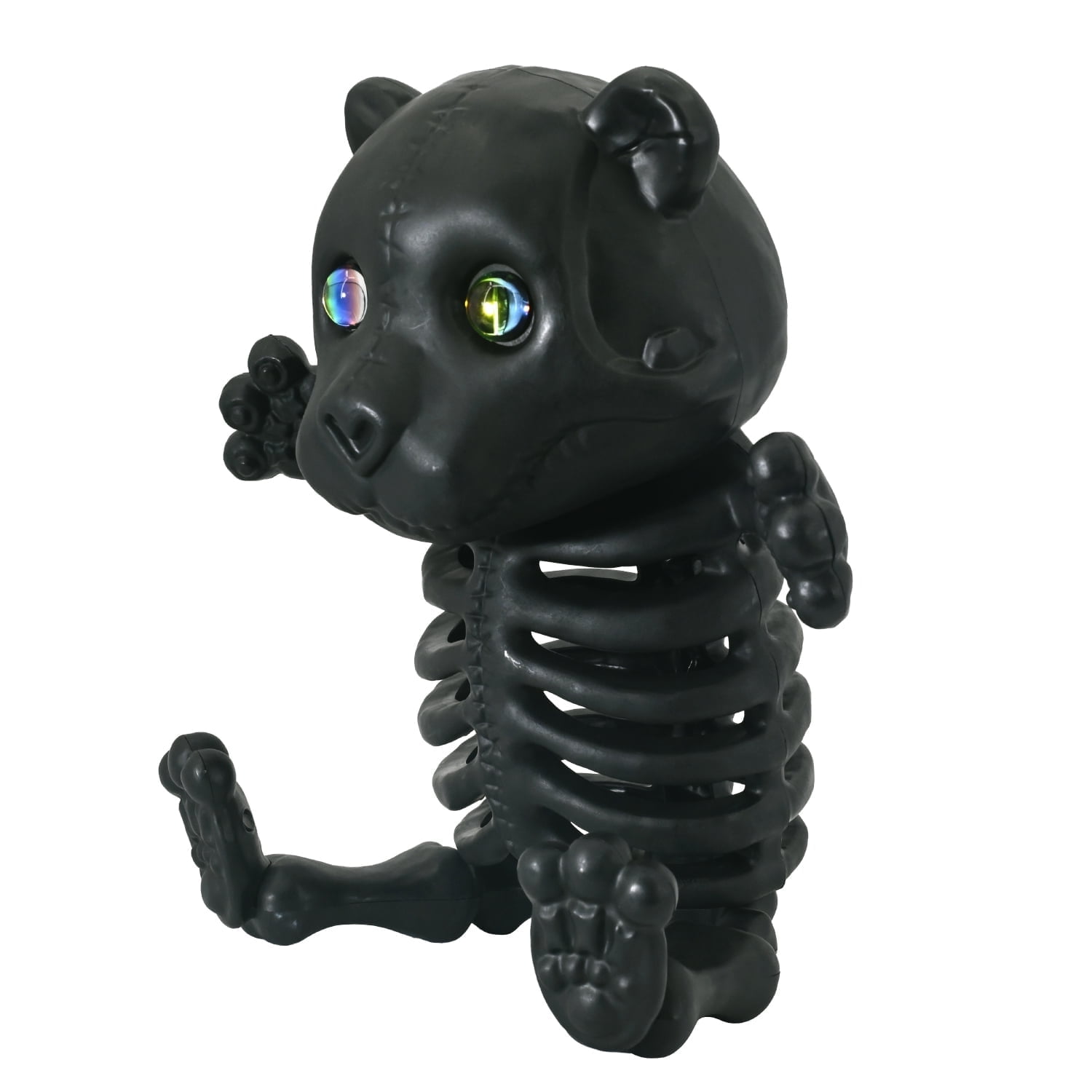 Seasons Large Halloween Teddy Bear Skeleton Decoration with Crystal ...