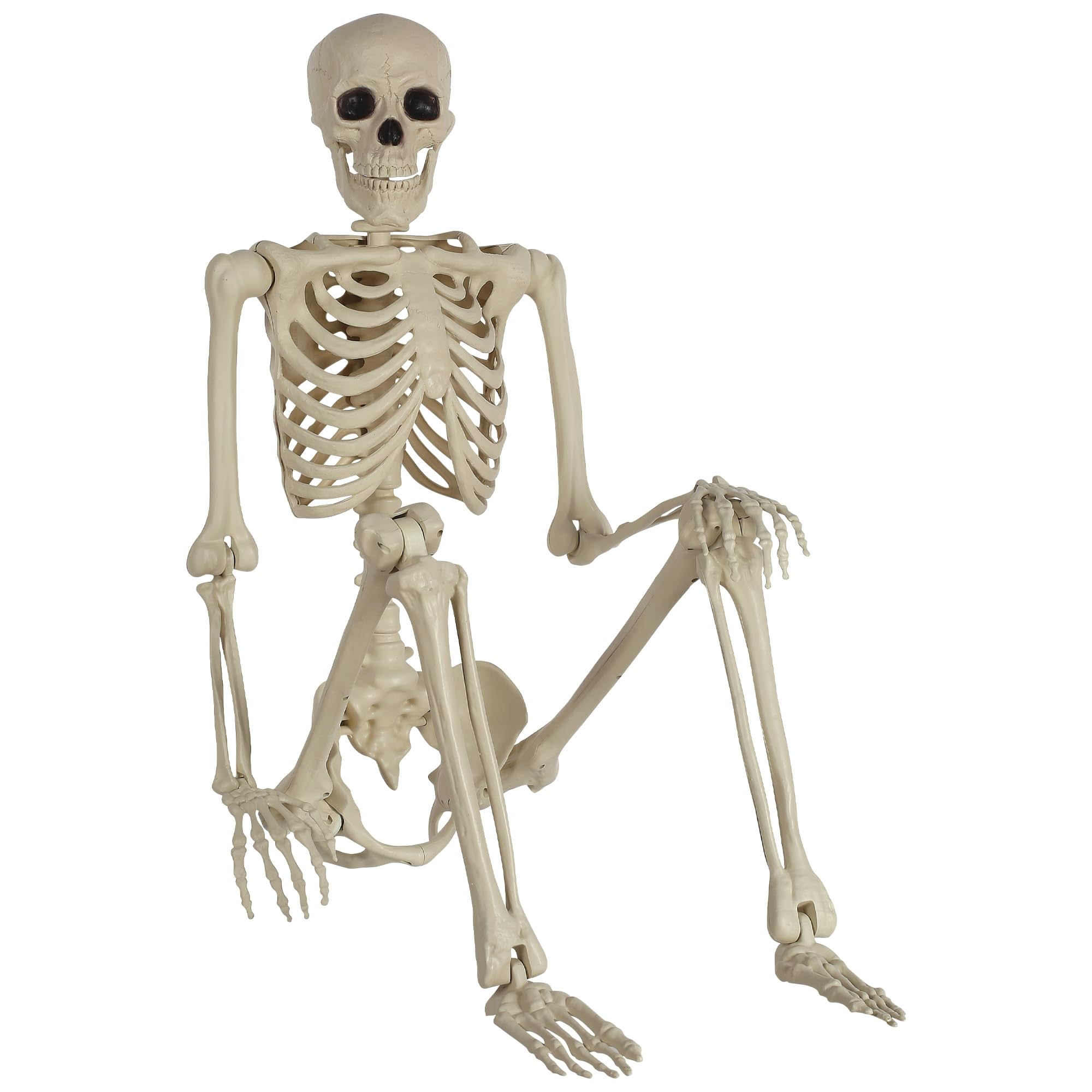 Seasons Life-Size Poseable 5ft Skeleton Halloween Decoration - Walmart.com